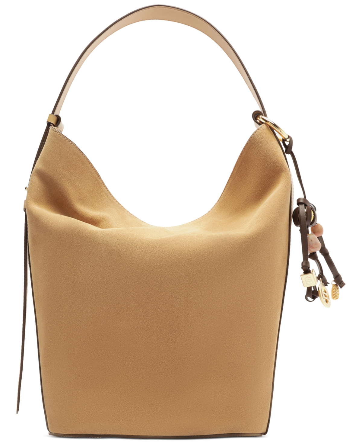 Click here for Arezzo Simone Small Suede Hobo Bag - Verano prices