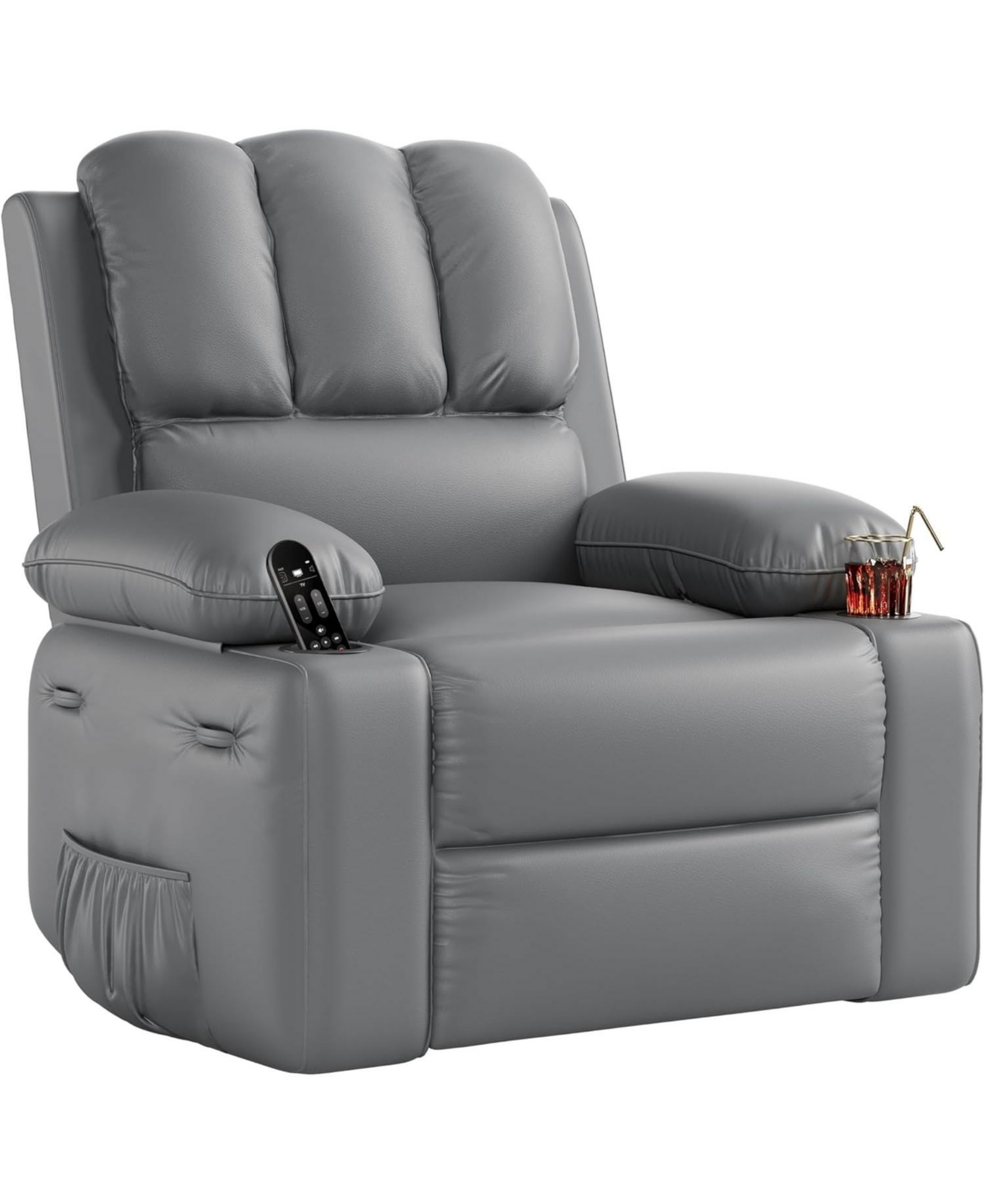 Click here for gaomon Manual Recliner Chair for Adults  Pu Leathe... prices