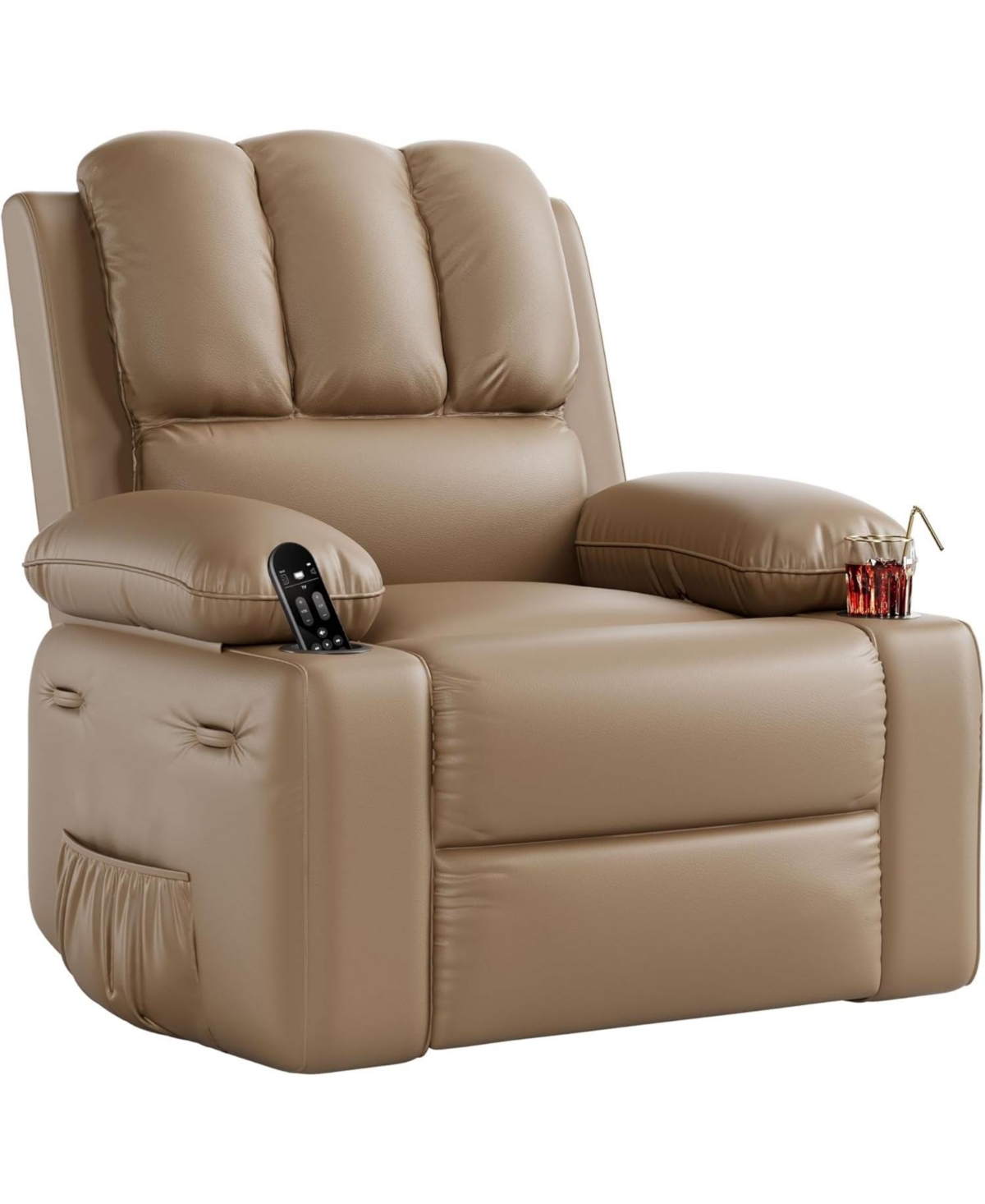 Click here for gaomon Manual Recliner Chair for Adults  Pu Leathe... prices