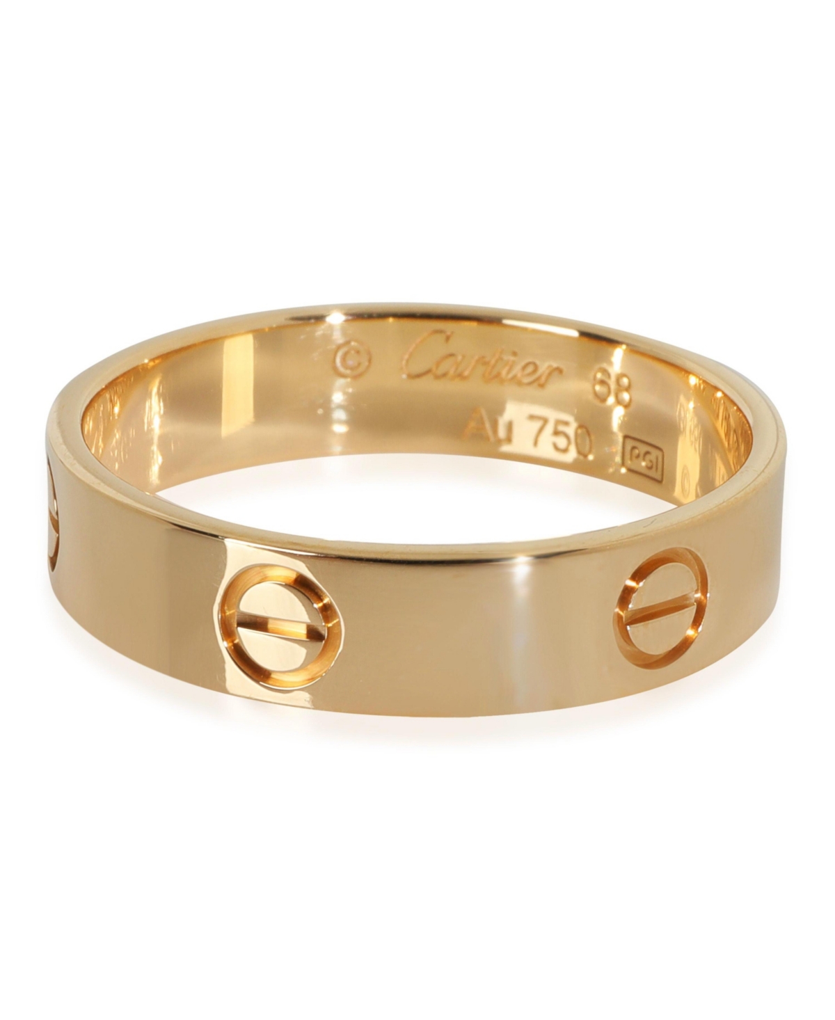 Click here for Pre-Owned Cartier Yellow Gold Love Ring - Gold prices