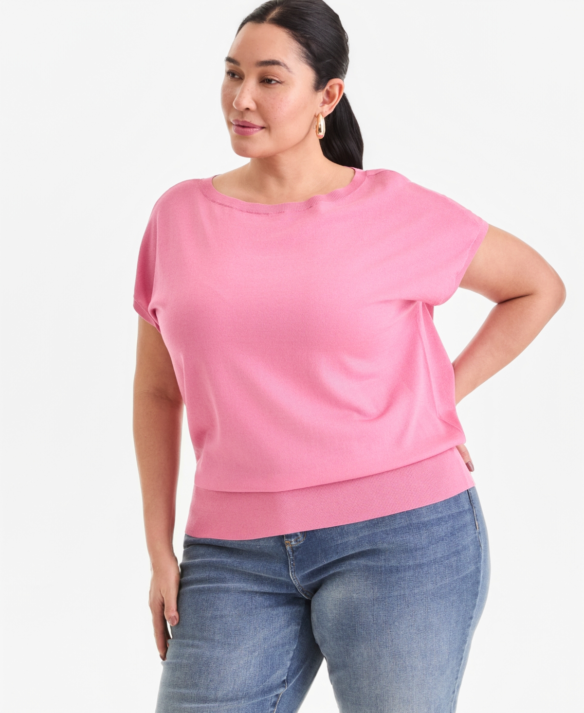 Click here for I.n.c. International Concepts Plus Size Dolman-Sle... prices