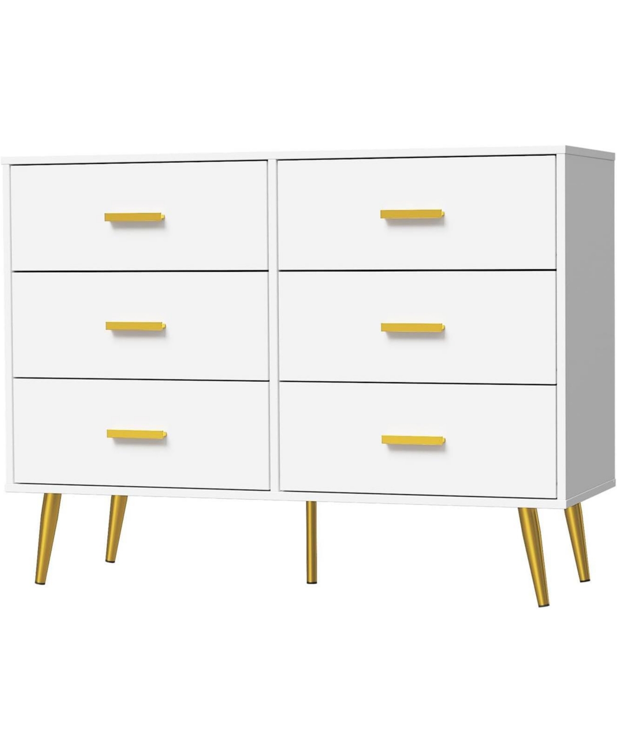 Click here for gaomon Console Table with 6-Drawer Tall Dresser fo... prices