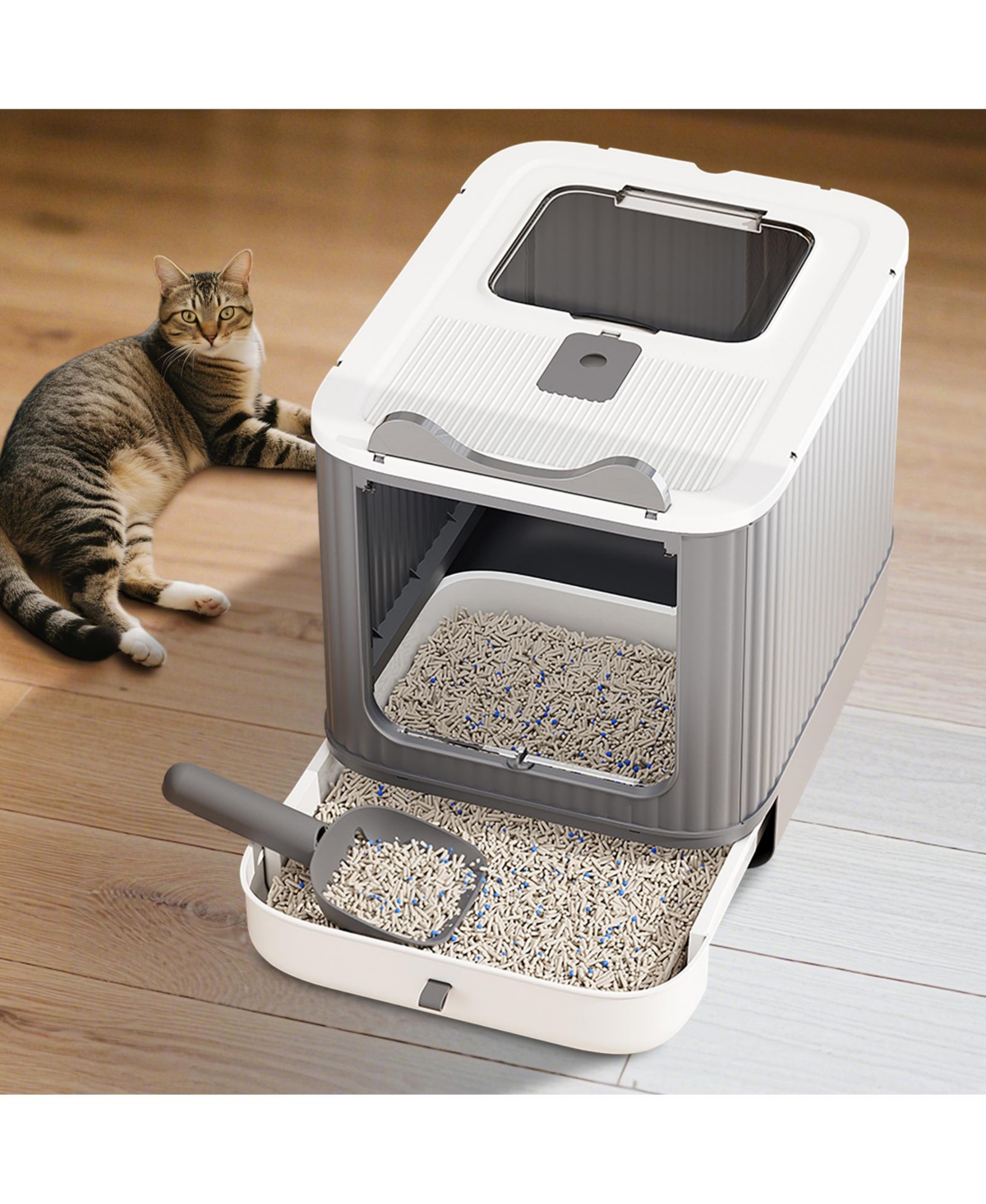 Click here for Aostirmotor Enchanted Fairy-Themed Cat Litter Box... prices