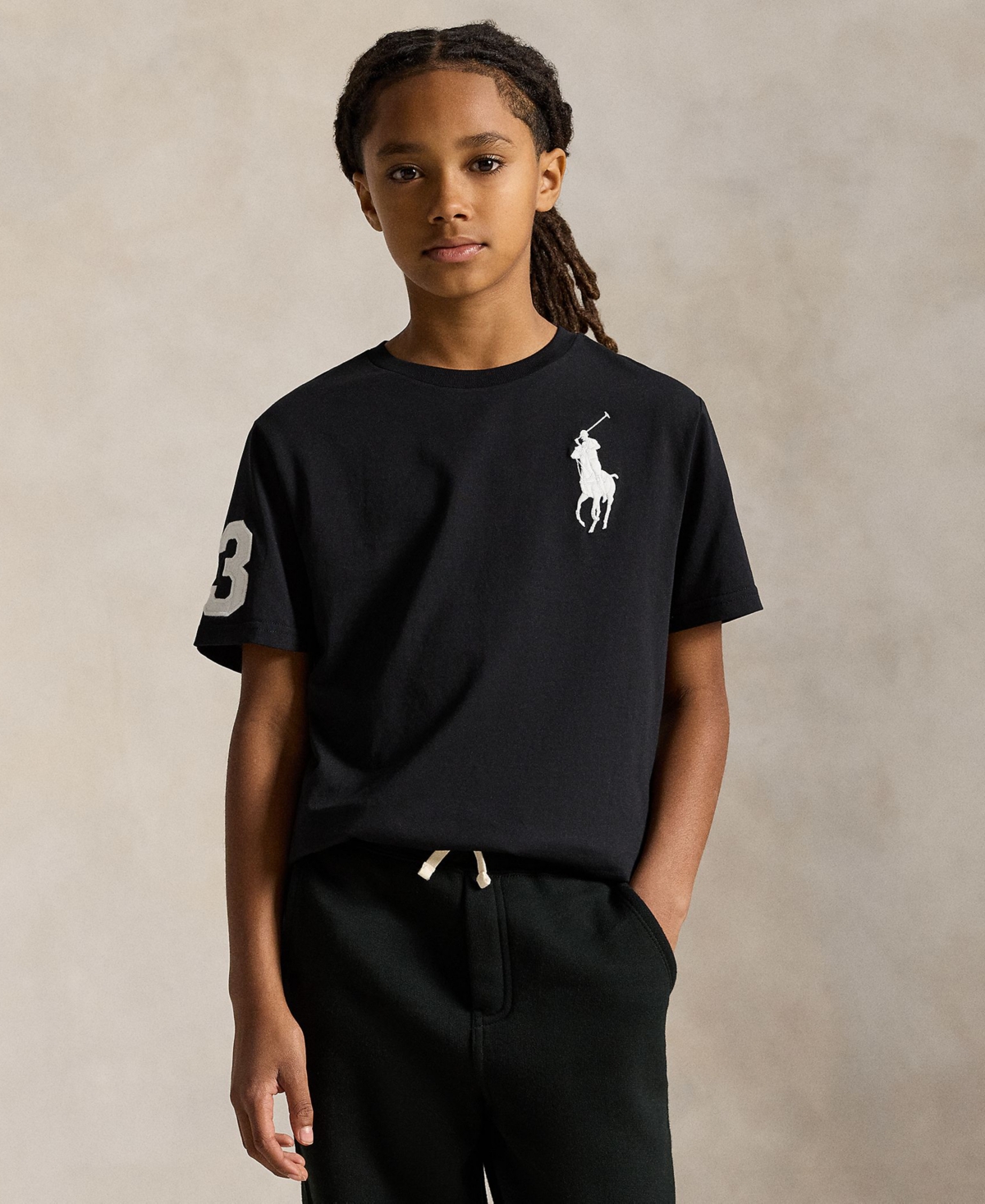Click here for Polo Ralph Lauren Big Boys Big Pony Cotton Jersey... prices