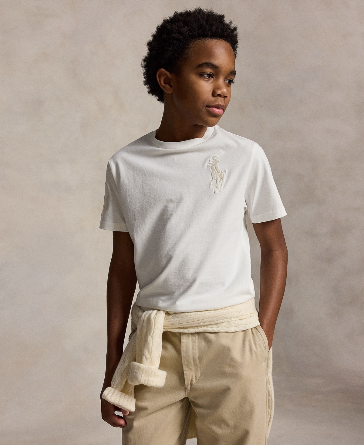 Click here for Polo Ralph Lauren Boys 8-20 Big Pony Details T-Shi... prices