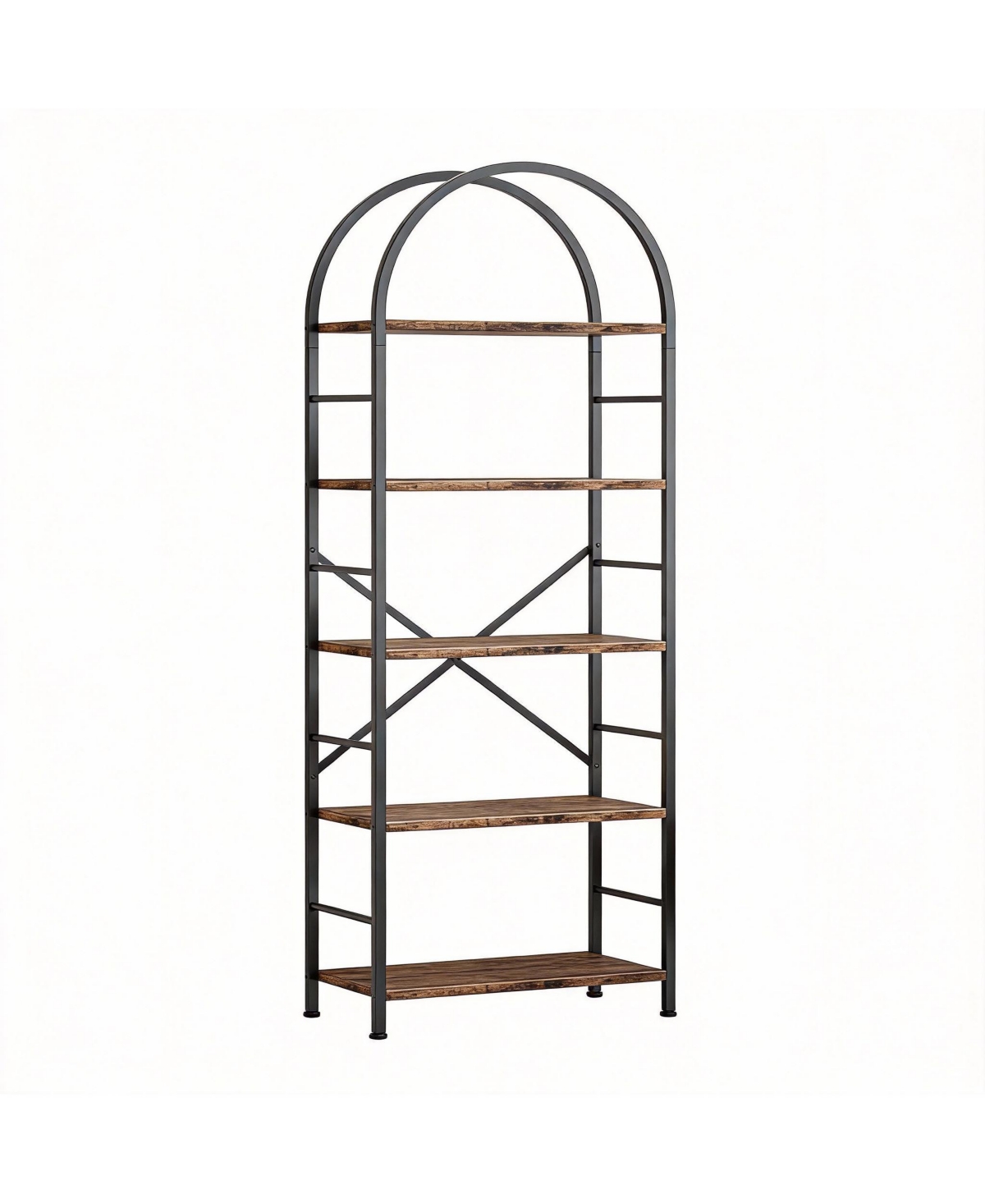 Click here for Yigii Arched Metal Bookshelf for Home Office and L... prices