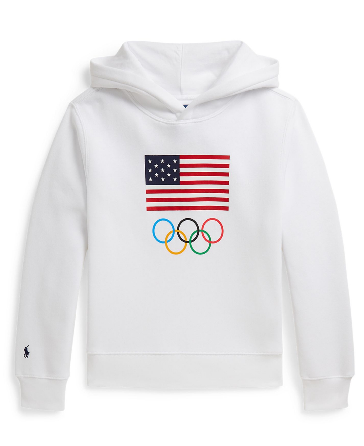 Click here for Polo Ralph Lauren Boys 8-20 Team Usa Fleece Graphi... prices