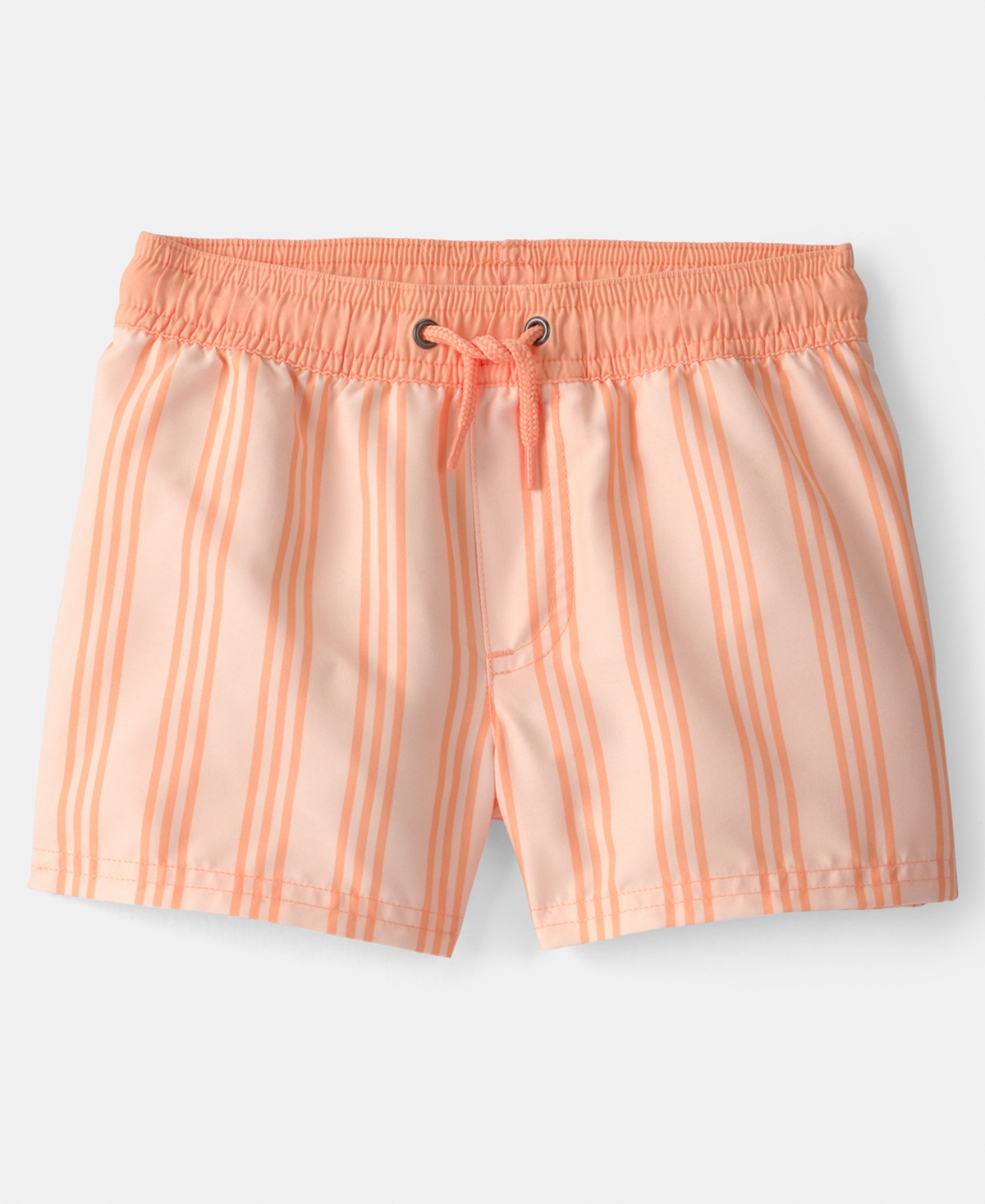 Click here for Carters Boys Toddler 2T-5T Striped Swim Trunks - P... prices