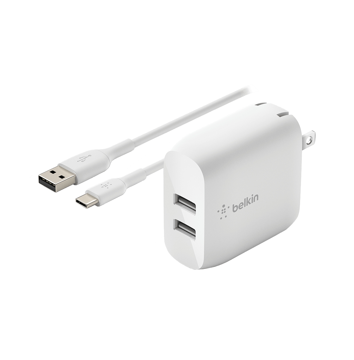 Click here for Belkin BoostCharge Dual Usb-a Wall Charger 24W wit... prices
