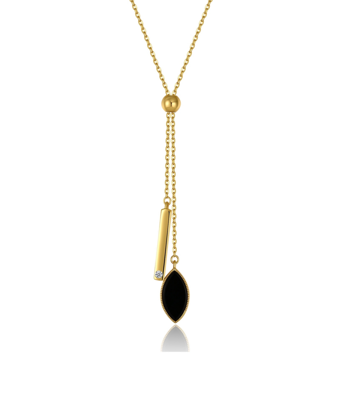 Click here for Retro Chic Black Eyes Necklace - Black prices