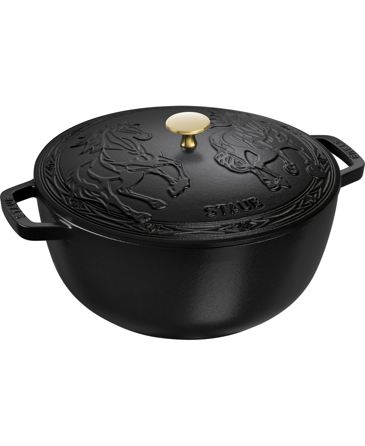 Click here for Staub Cast Iron 5 Qt. Essential French Oven - Blac... prices