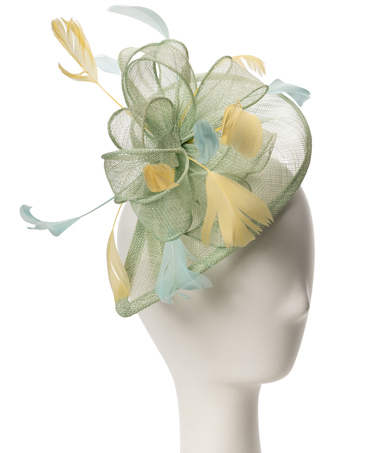 Click here for August Hats Sculpted Fascinator Hat - Mint Green prices
