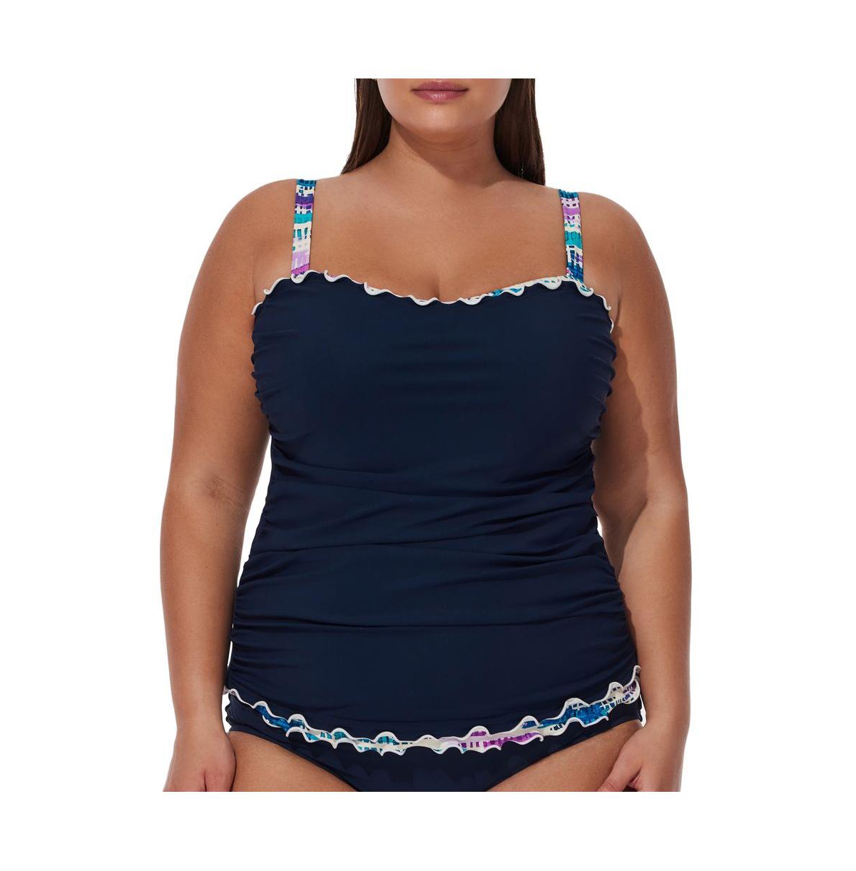 Click here for Profile by Gottex Womens Canva Shirred Underwire T... prices