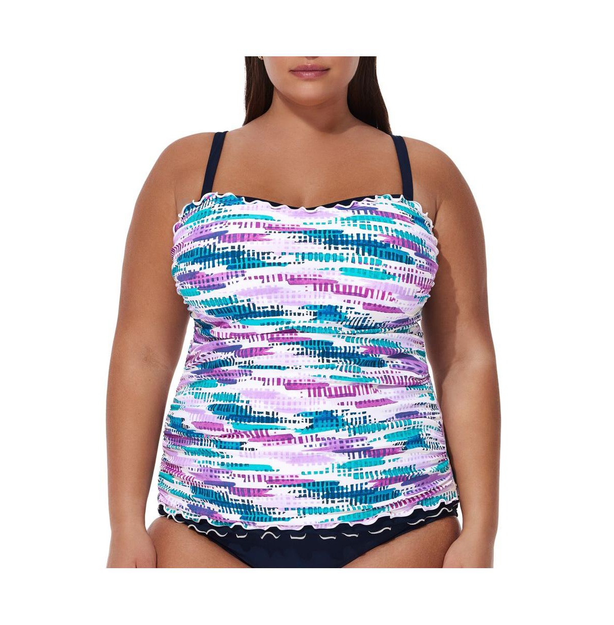 Click here for Profile by Gottex Womens Canva Shirred Underwire T... prices