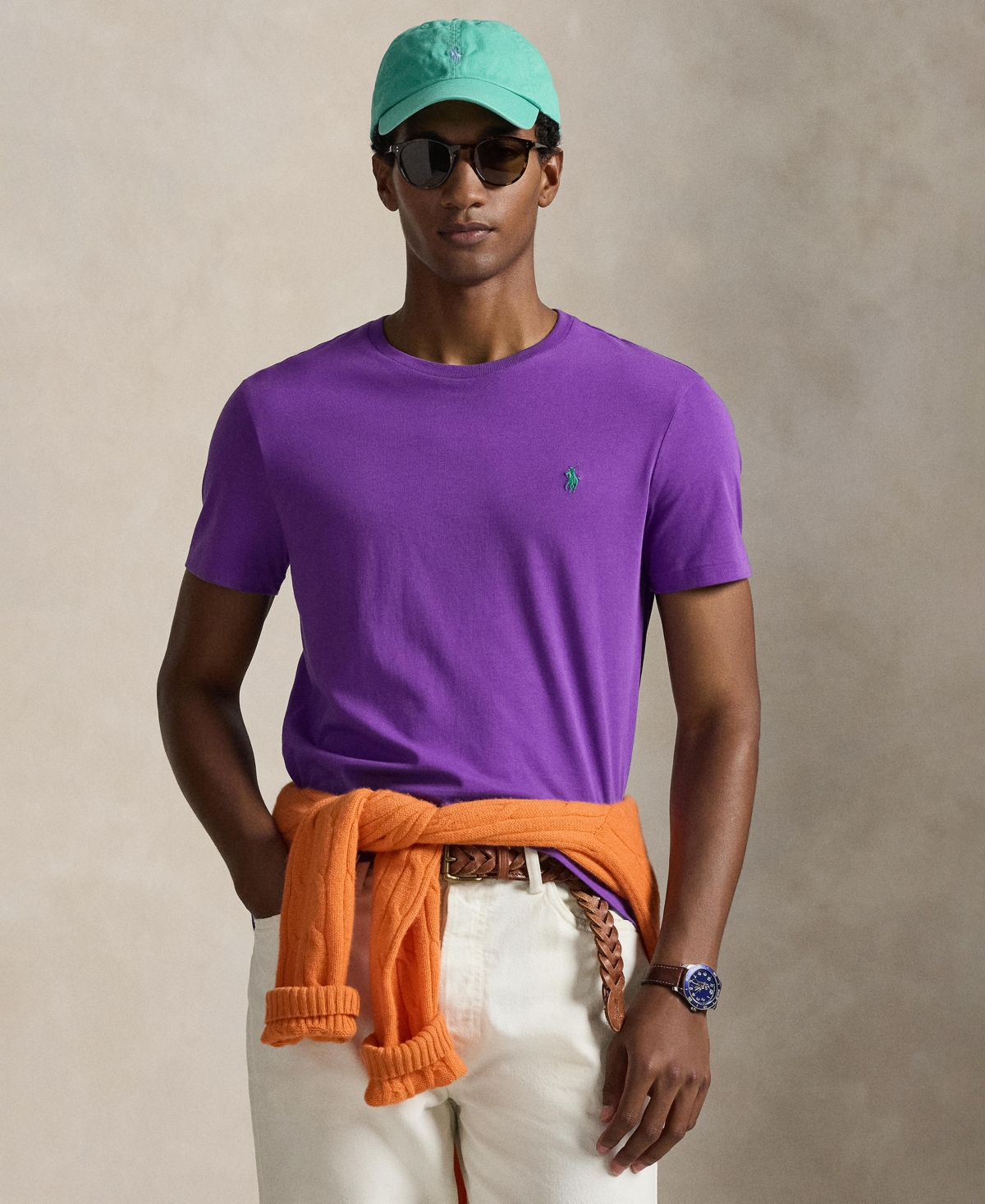 Click here for Polo Ralph Lauren Mens Classic Fit Crew Neck T-Shi... prices