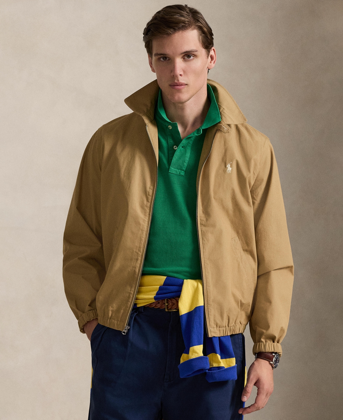 Click here for Polo Ralph Lauren Mens Bayport Full-Zip Jacket - C... prices