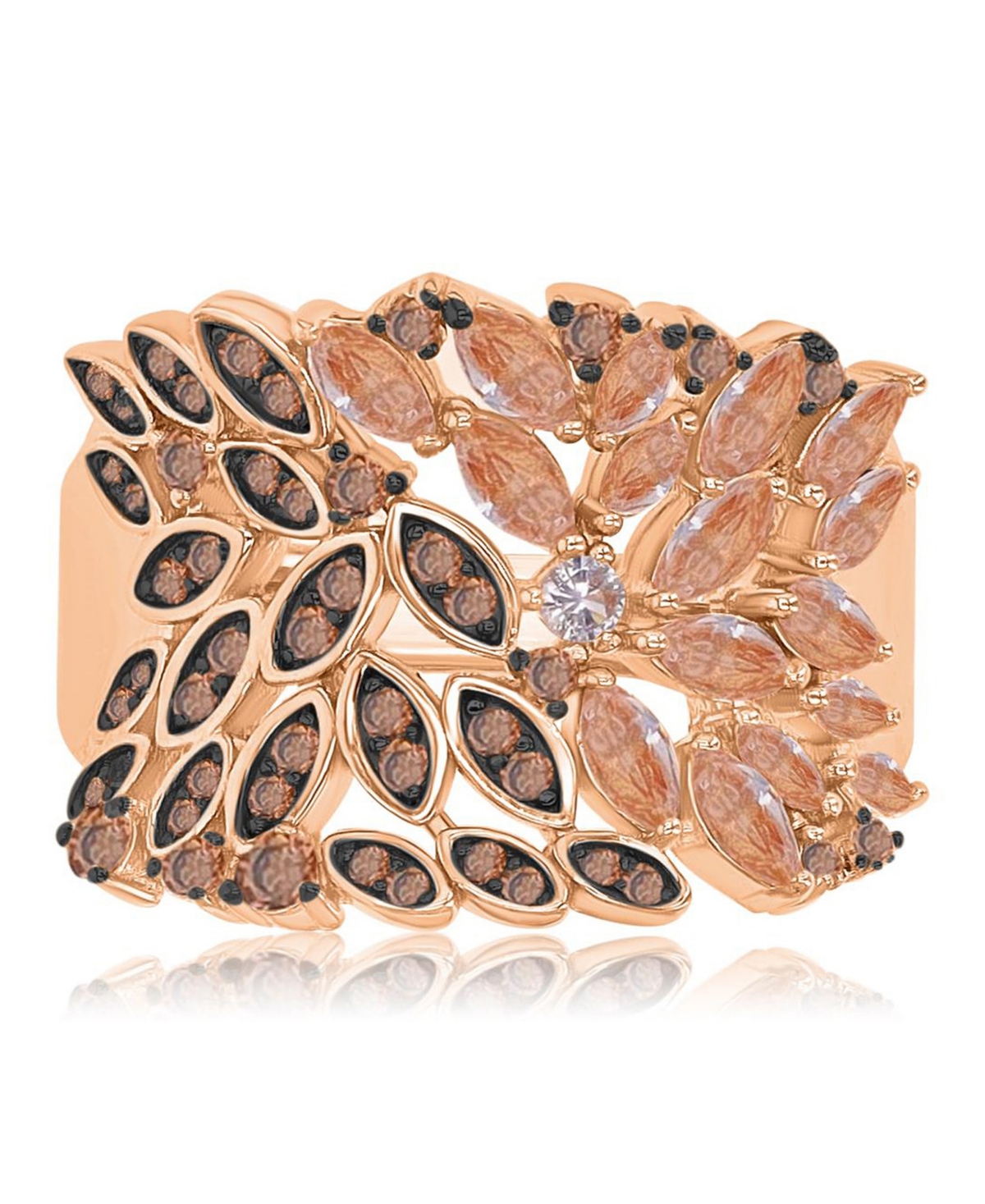 Click here for Macys Morganite Blossom (1.02 ct. t.w.) & Cubic Zi... prices