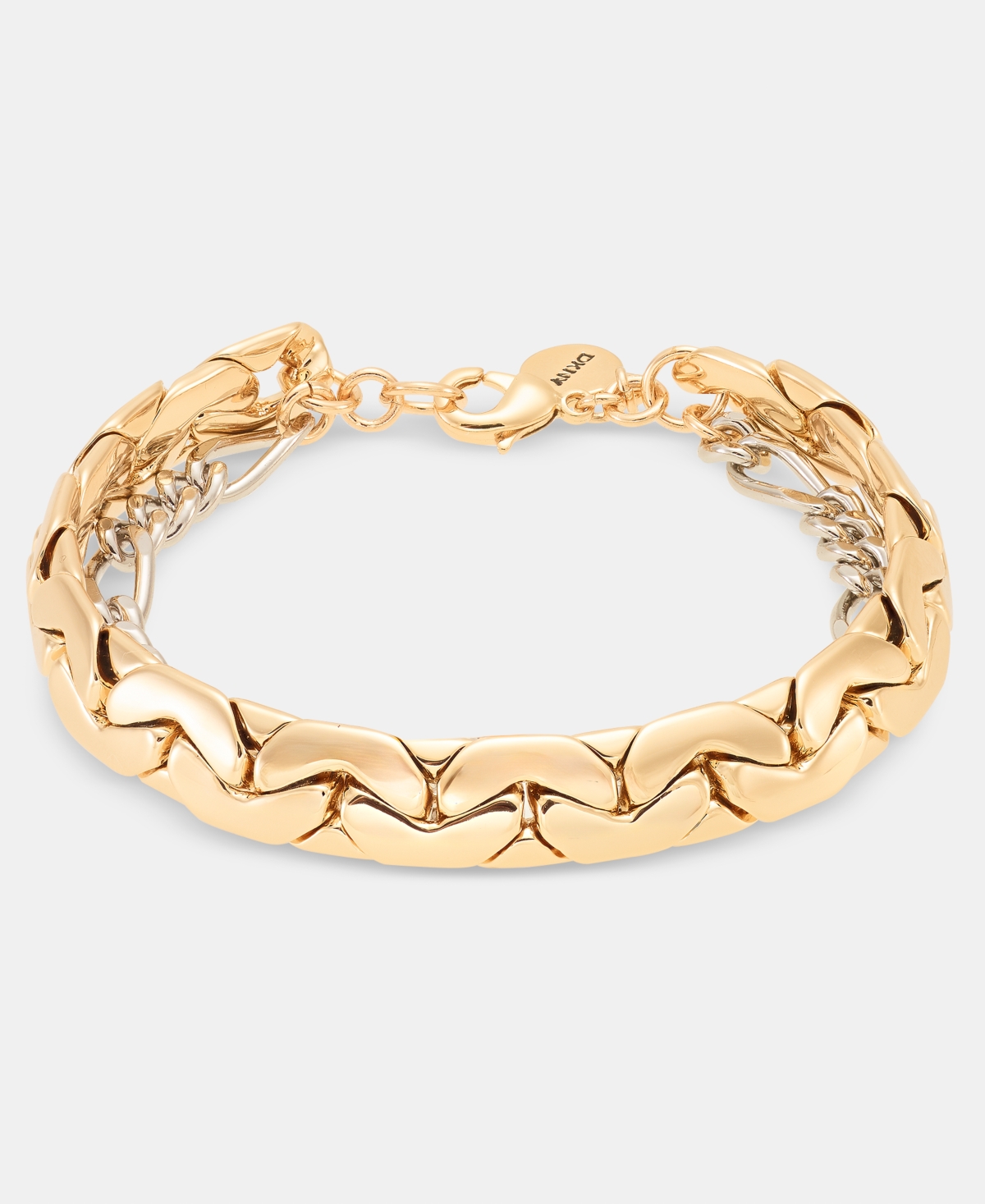 Click here for Dkny Two-Tone Multi Chain Open Drama Flex Bracelet... prices