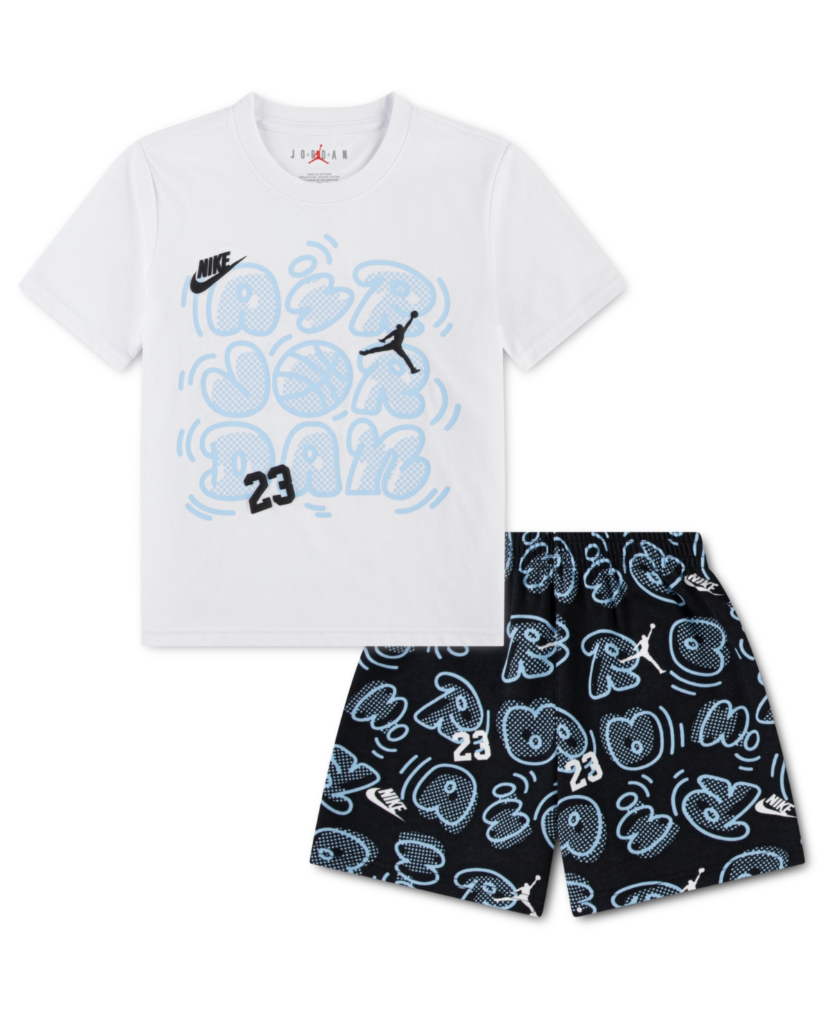 Click here for Jordan Boys 4-7X Printed Movement Lines T-Shirt &... prices
