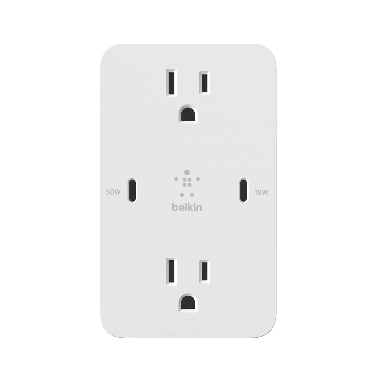 Click here for Belkin BoostCharge GaN Usb-c Wall Plate 68W - Whit... prices