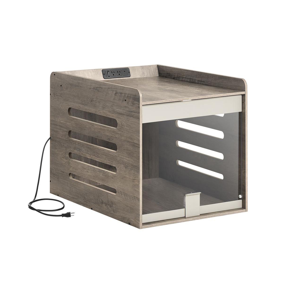 Click here for Cozito Dog Crate End Table with Charging Station... prices