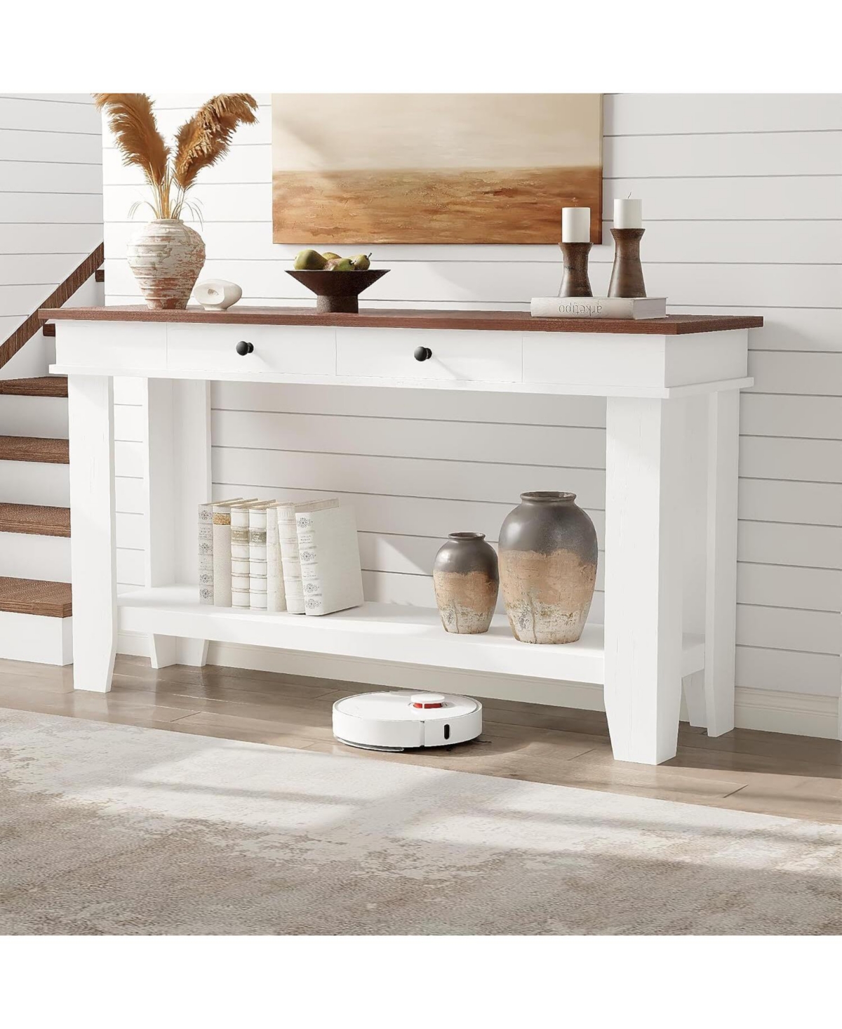 Click here for Gaomon Kitchen Table 54 Inch Long Console Table Wo... prices