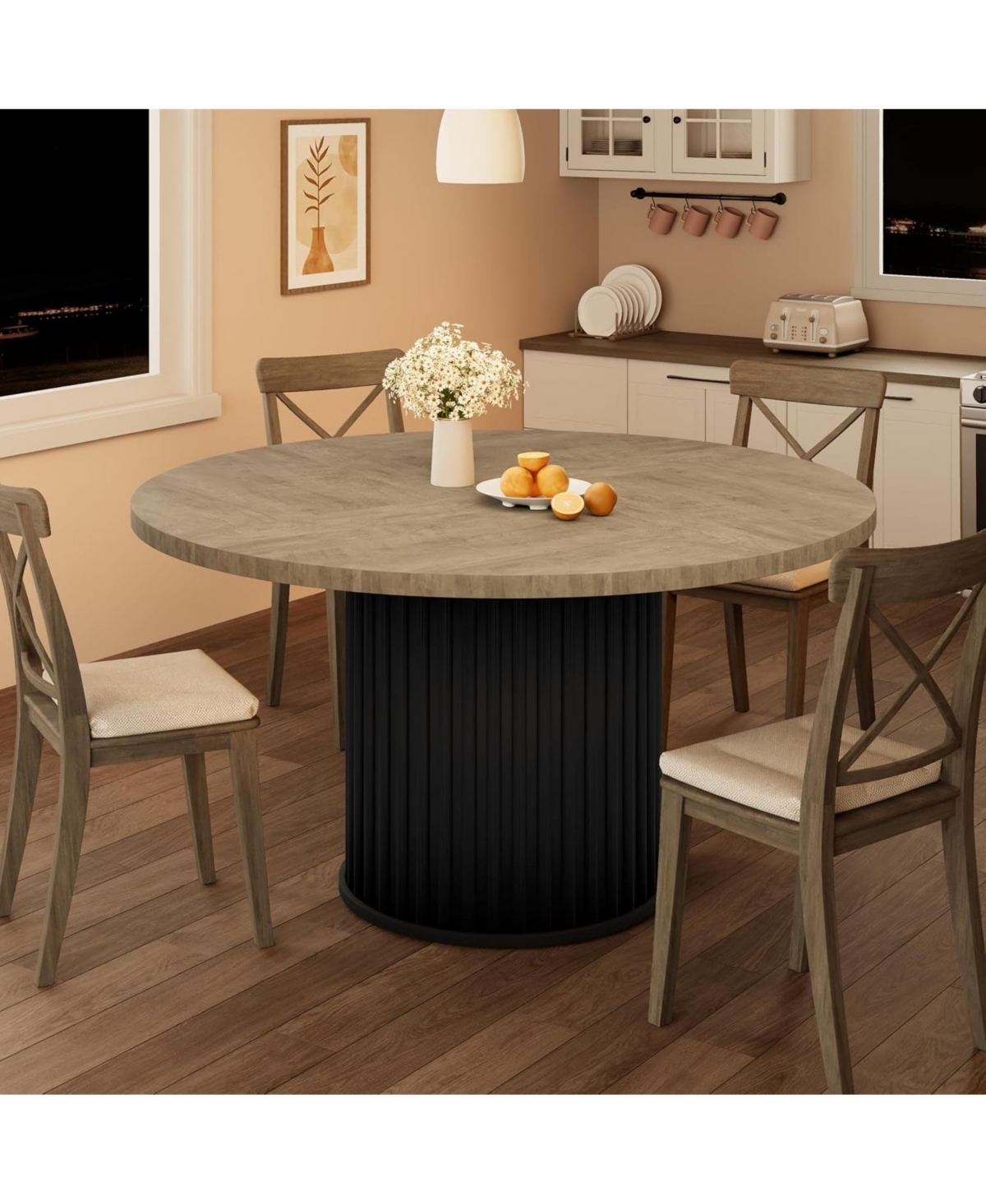 Click here for Gaomon Kitchen Table 47Inch Round Dining Table for... prices