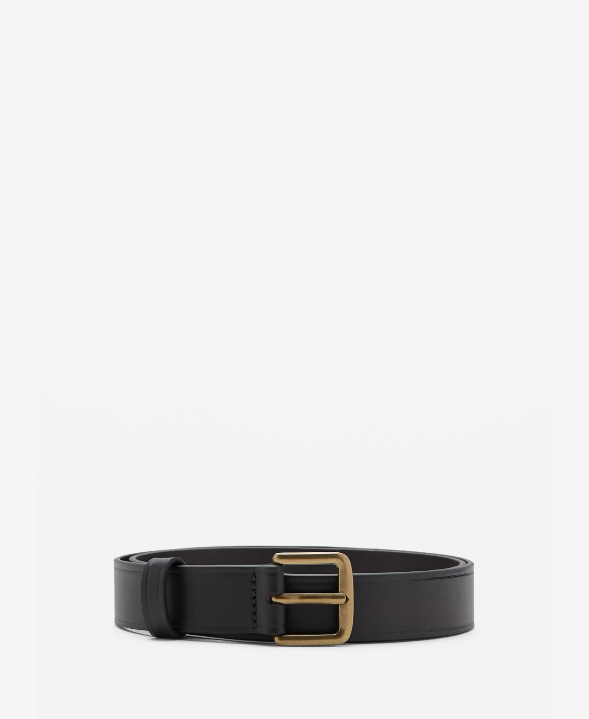 Click here for Mango Mens Leather Belt - Brown prices