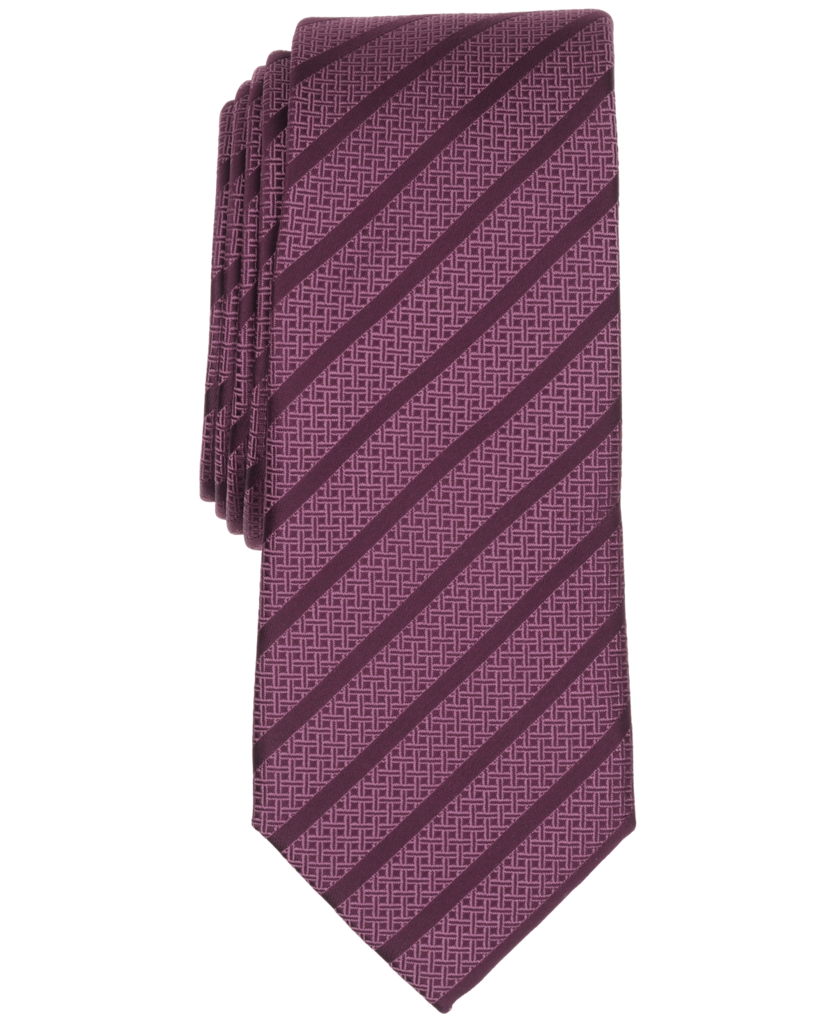 Click here for Alfani Mens Saxon Striped Slim Tie  Macys Exclusiv... prices