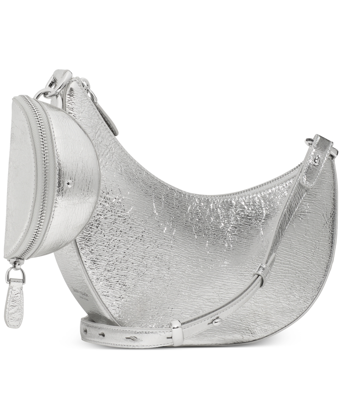 Click here for kate spade new york Duo Small Crinkle Metallic Lea... prices