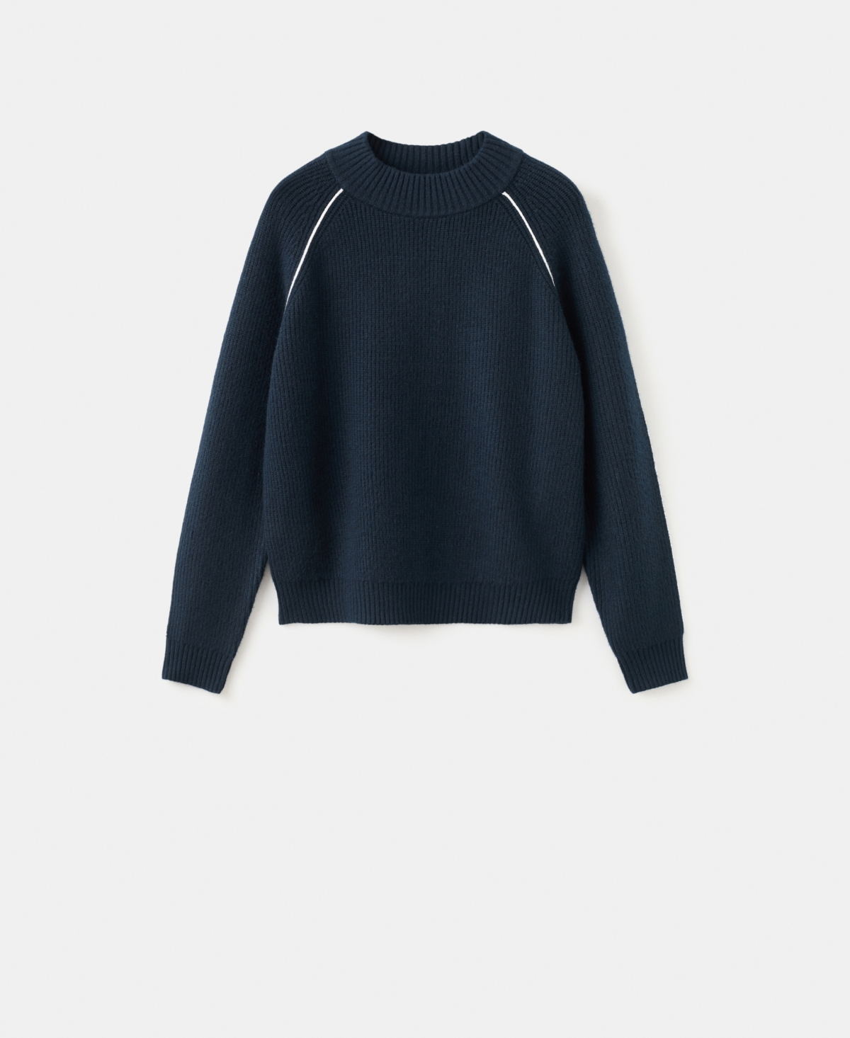 Click here for Mango Womens Contrasting Stripes and Perkins Colla... prices