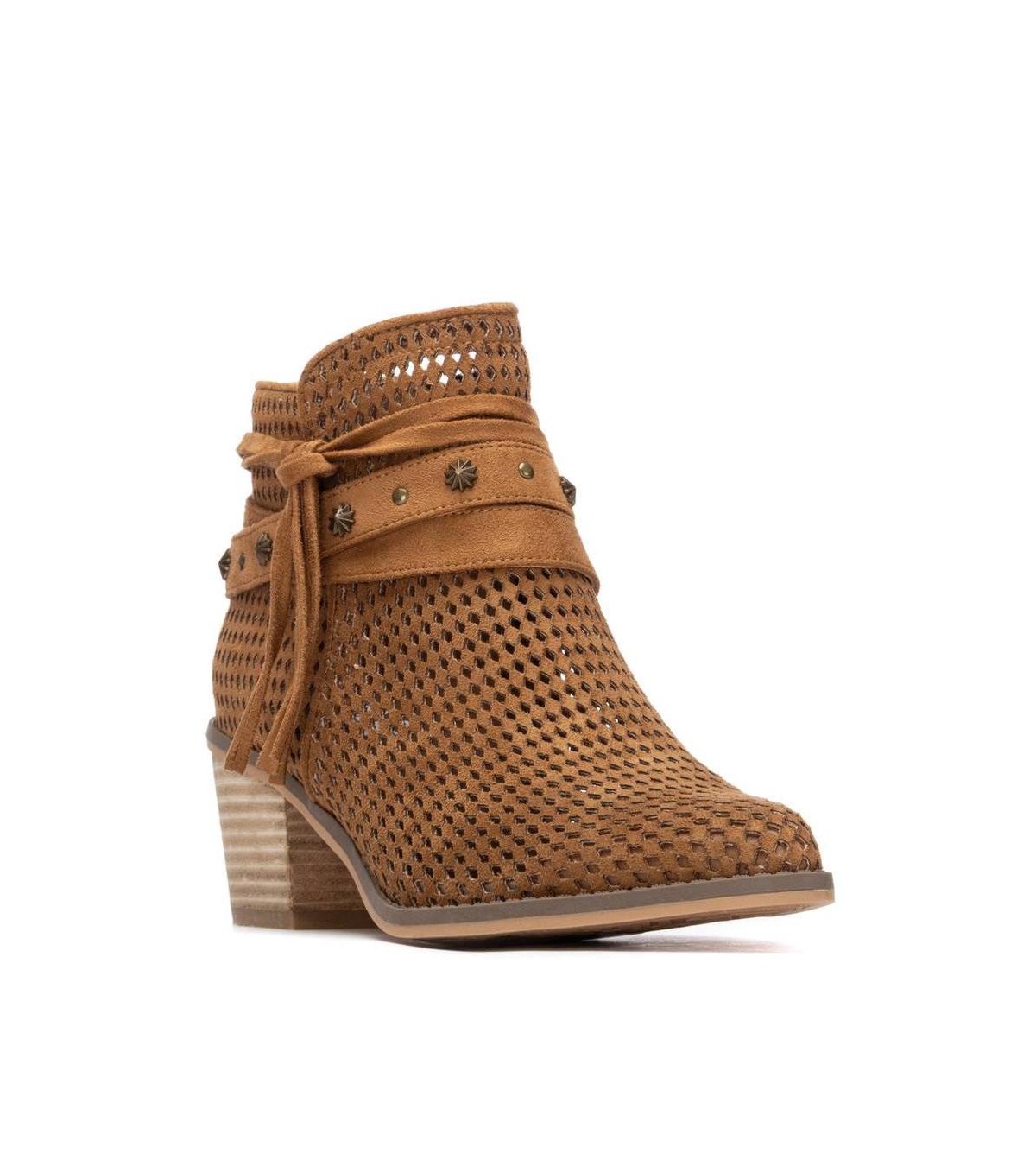 Click here for Xti Womens Refresh Collection Suede Ankle Booties... prices