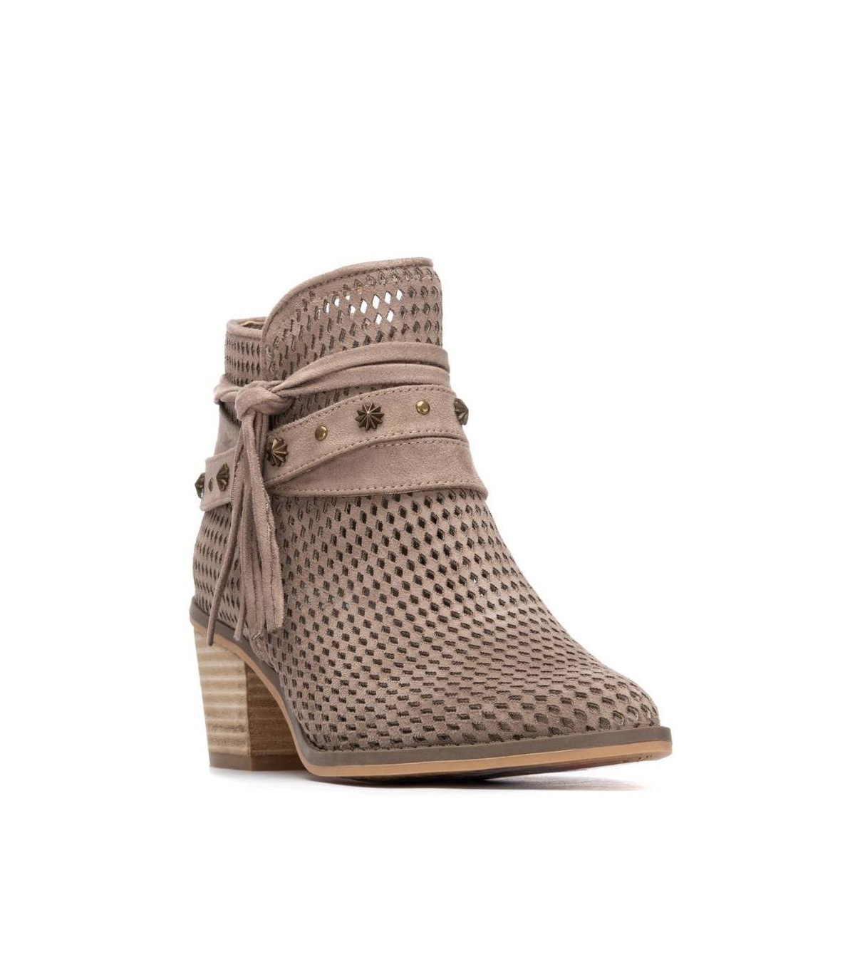 Click here for Xti Womens Refresh Collection Suede Ankle Booties... prices