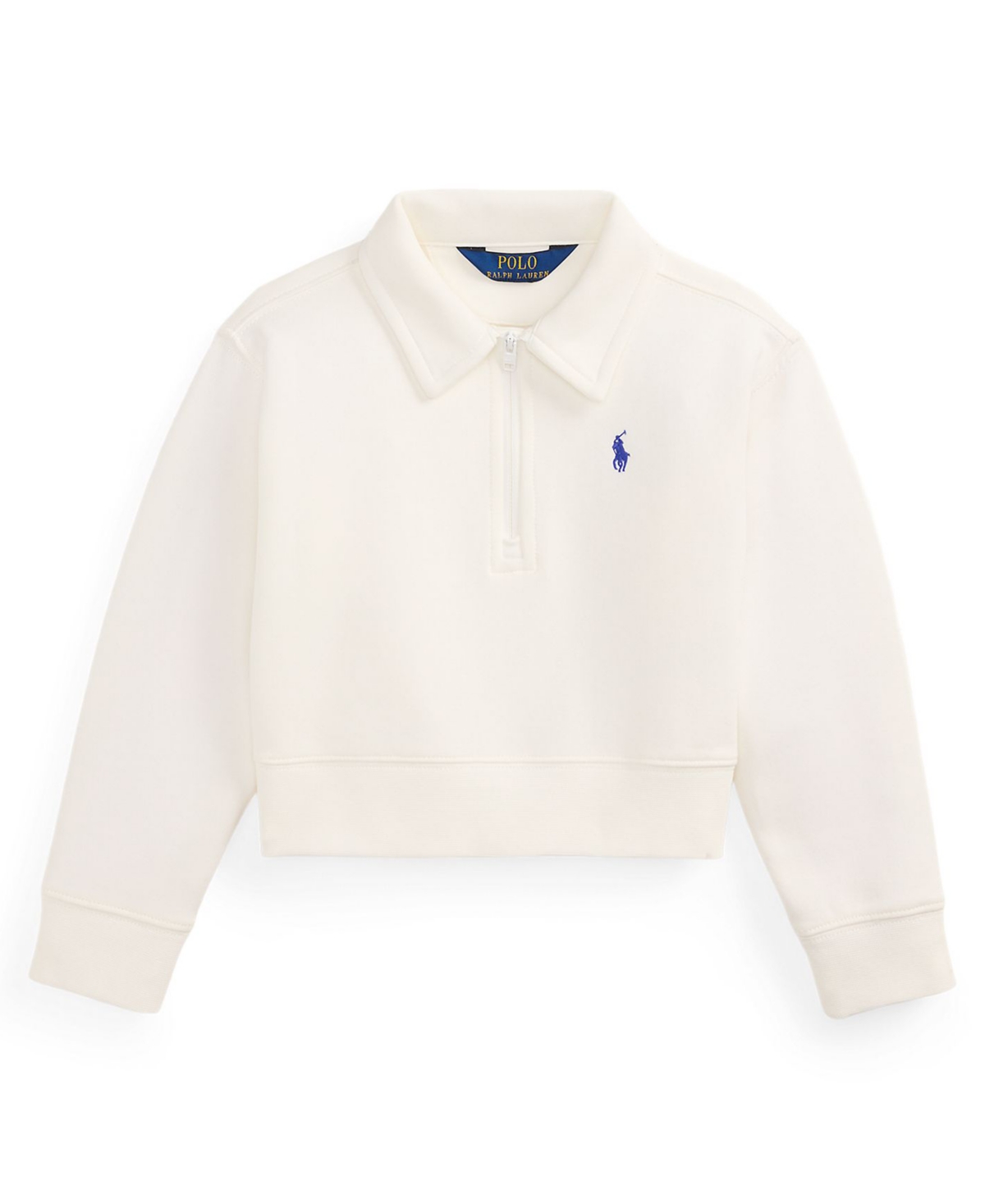 Click here for Polo Ralph Lauren Girls 2T-6X Double-Knit Collared... prices