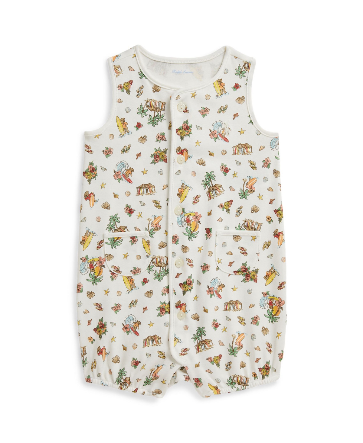 Click here for Polo Ralph Lauren Baby Boys Polo Bear Crewneck Bub... prices