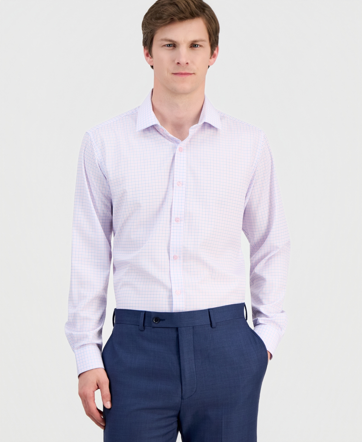 Click here for Dylan Park Mens Slim-Fit Performance Four-Way Stre... prices