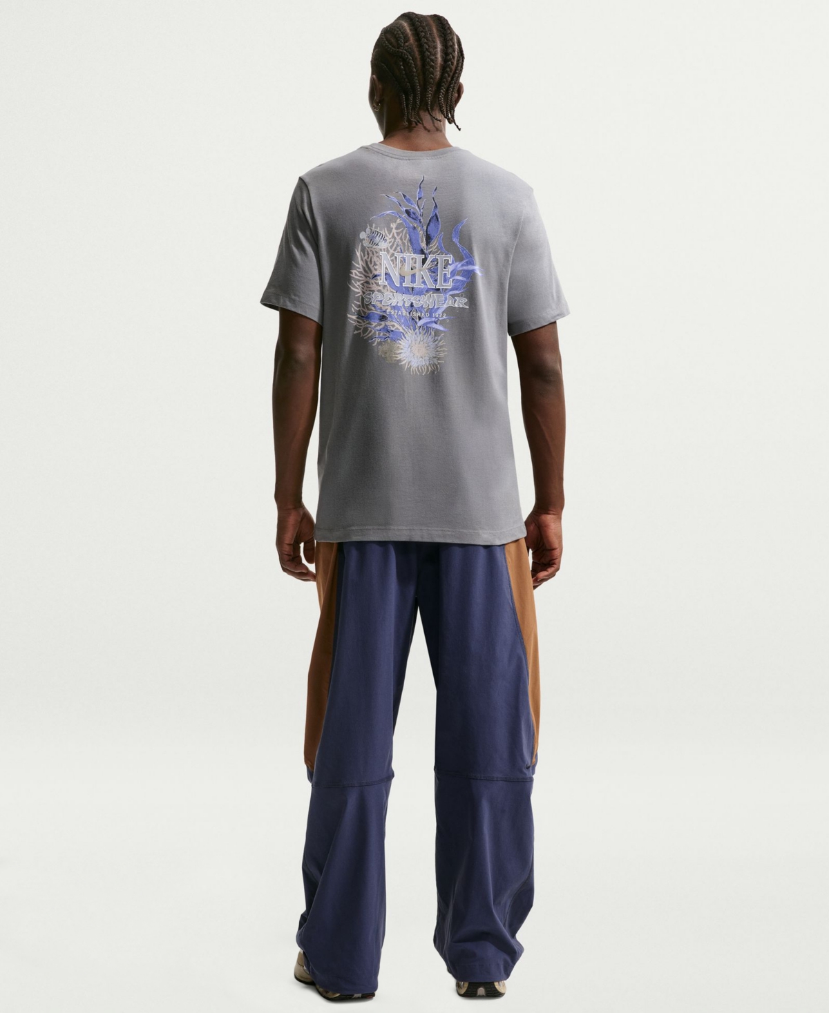 Click here for Nike Sportswear Mens Short-Sleeve T-Shirt - Smoke... prices