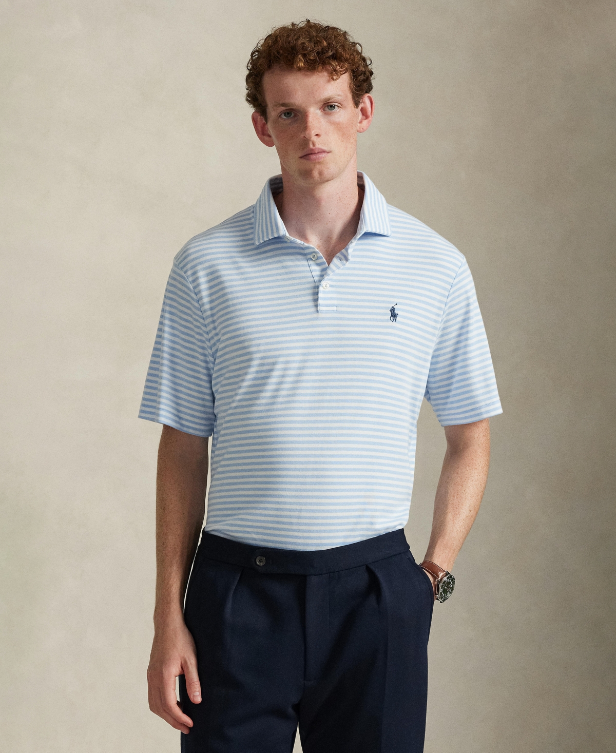 Click here for Polo Ralph Lauren Mens Classic Striped Polo Shirt... prices
