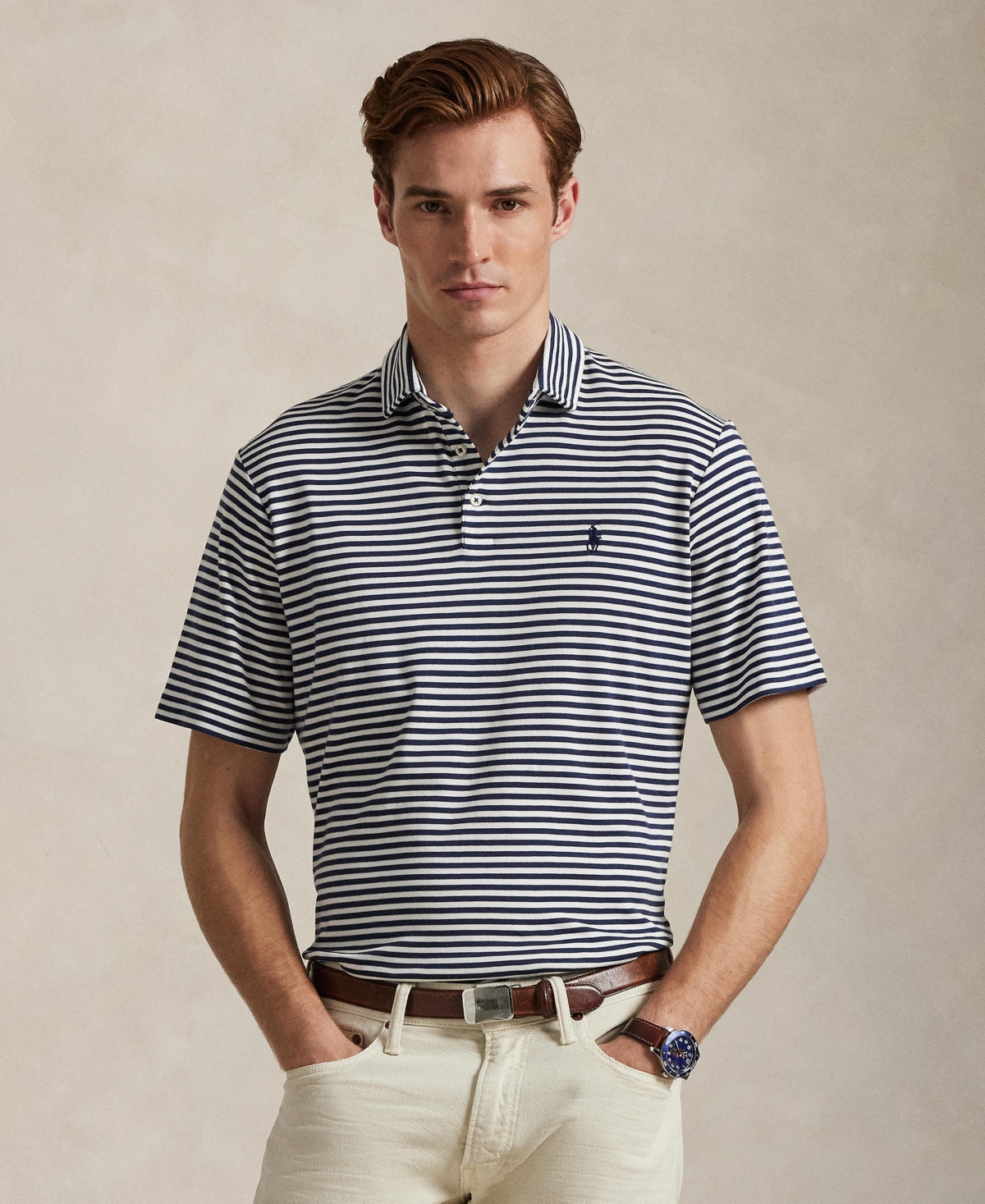 Click here for Polo Ralph Lauren Mens Classic Striped Polo Shirt... prices