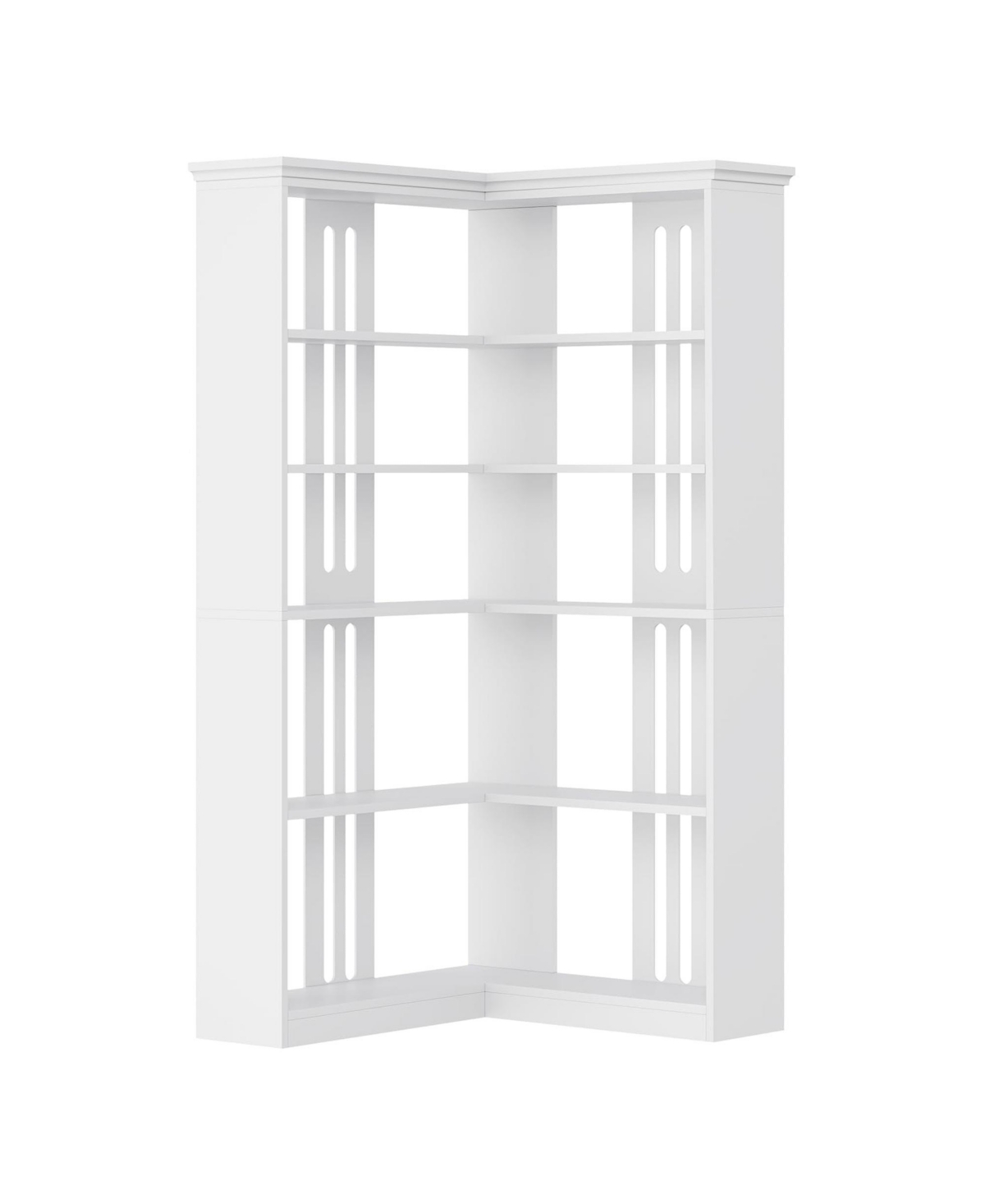 Click here for gaomon Farmhouse Bookshelf Corner Bookcase 72.8&#x... prices