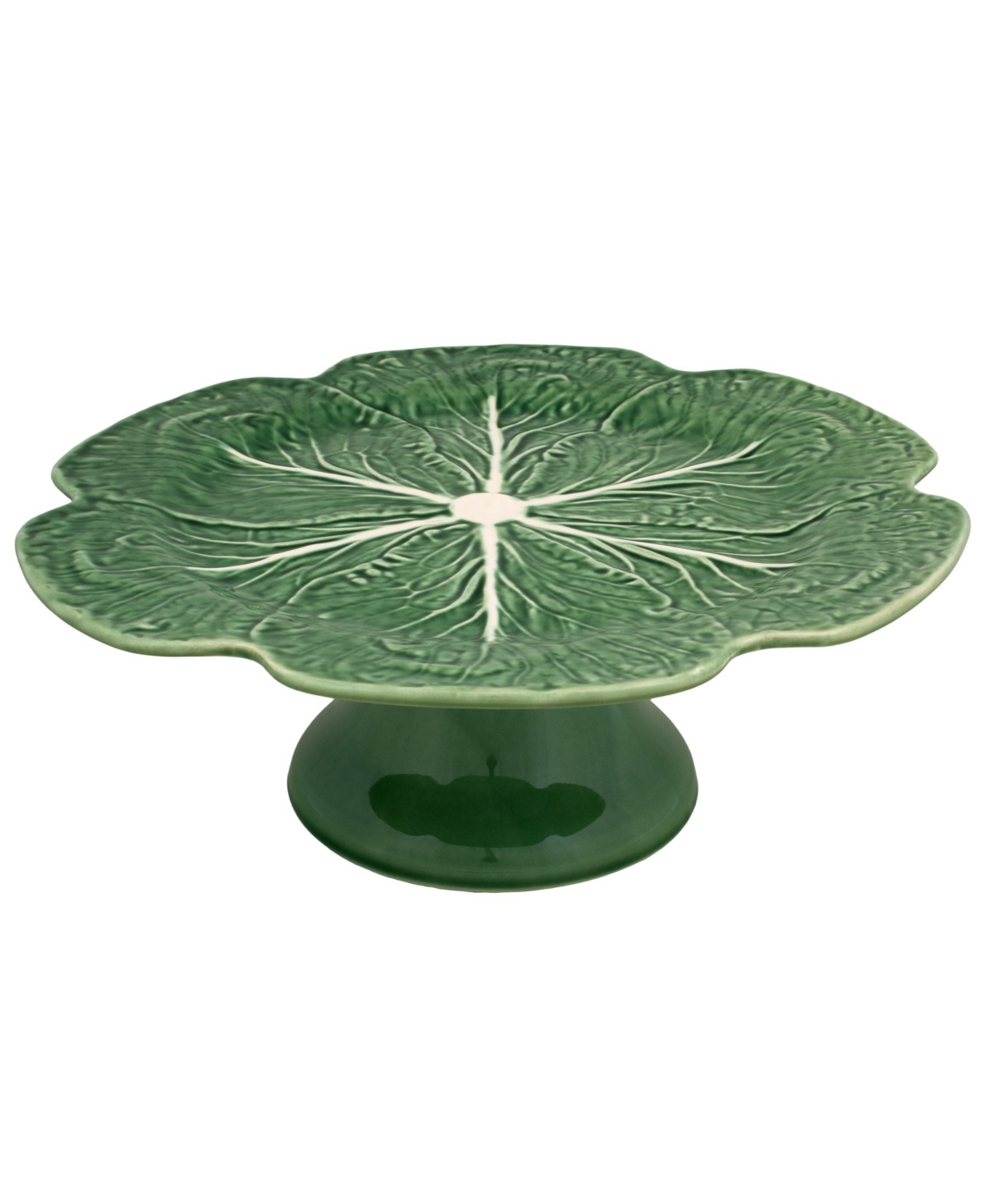 Click here for Bordallo Pinheiro Cabbage Cake Stand - Green prices