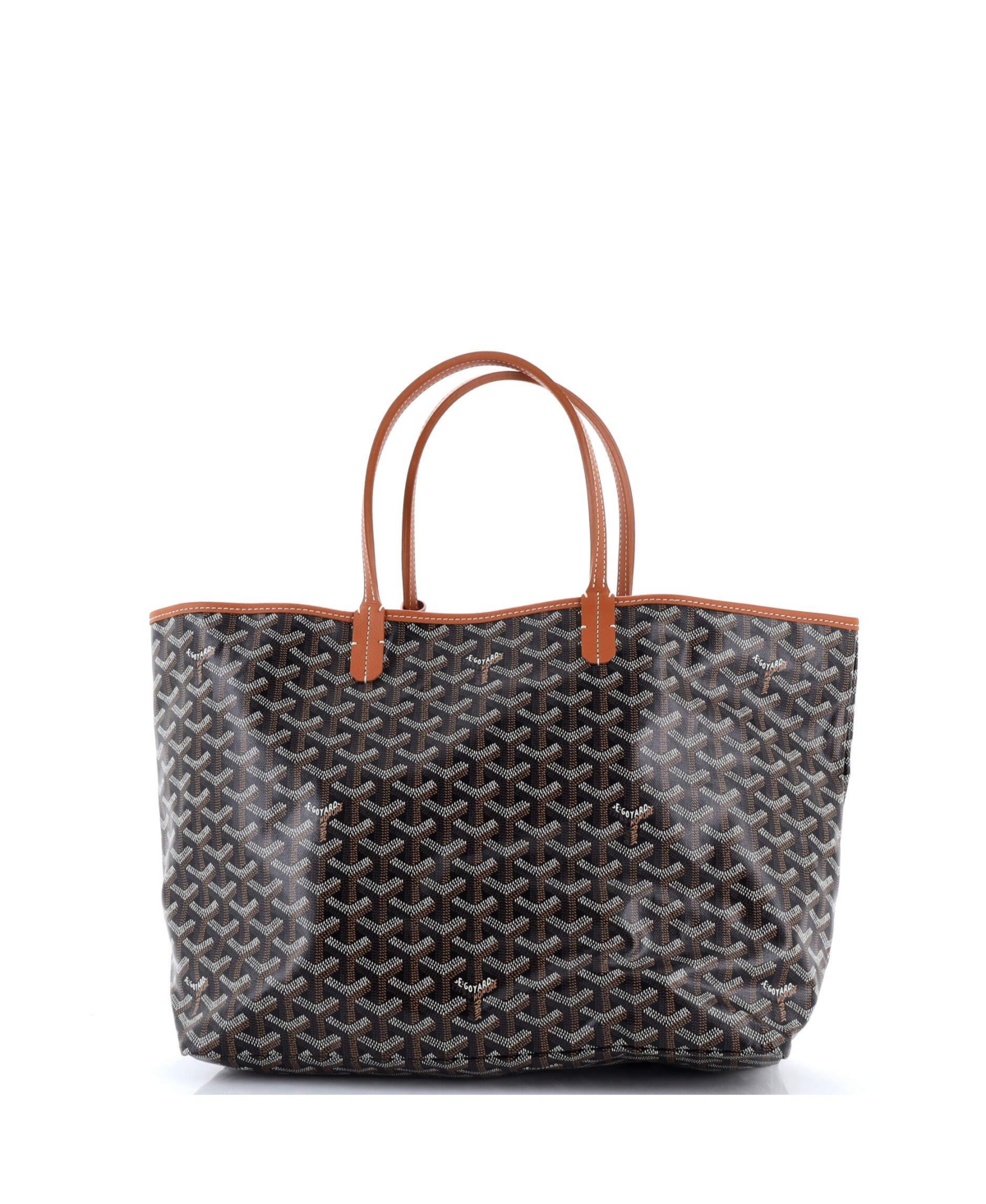Click here for Pre-Owned Goyard Pm Saint Louis Tote Coated Canvas... prices