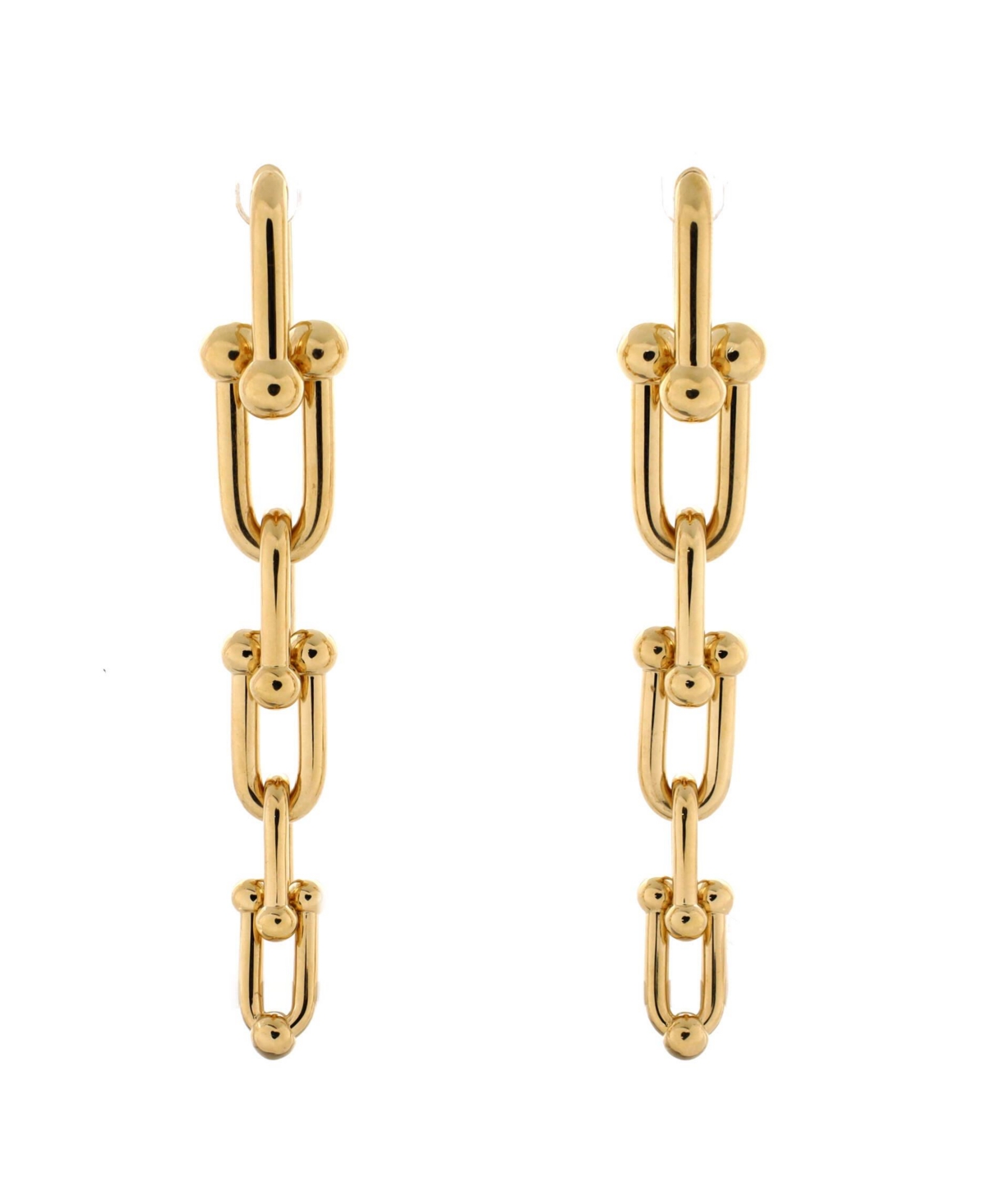 Click here for Pre-Owned Tiffany & Co HardWear Graduated Link Ear... prices