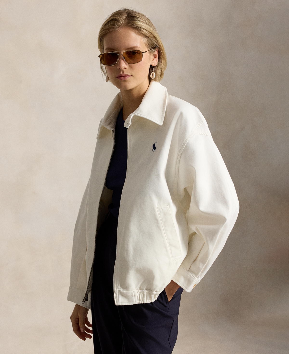 Click here for Polo Ralph Lauren Womens Long-Sleeve Bomber Jacket... prices
