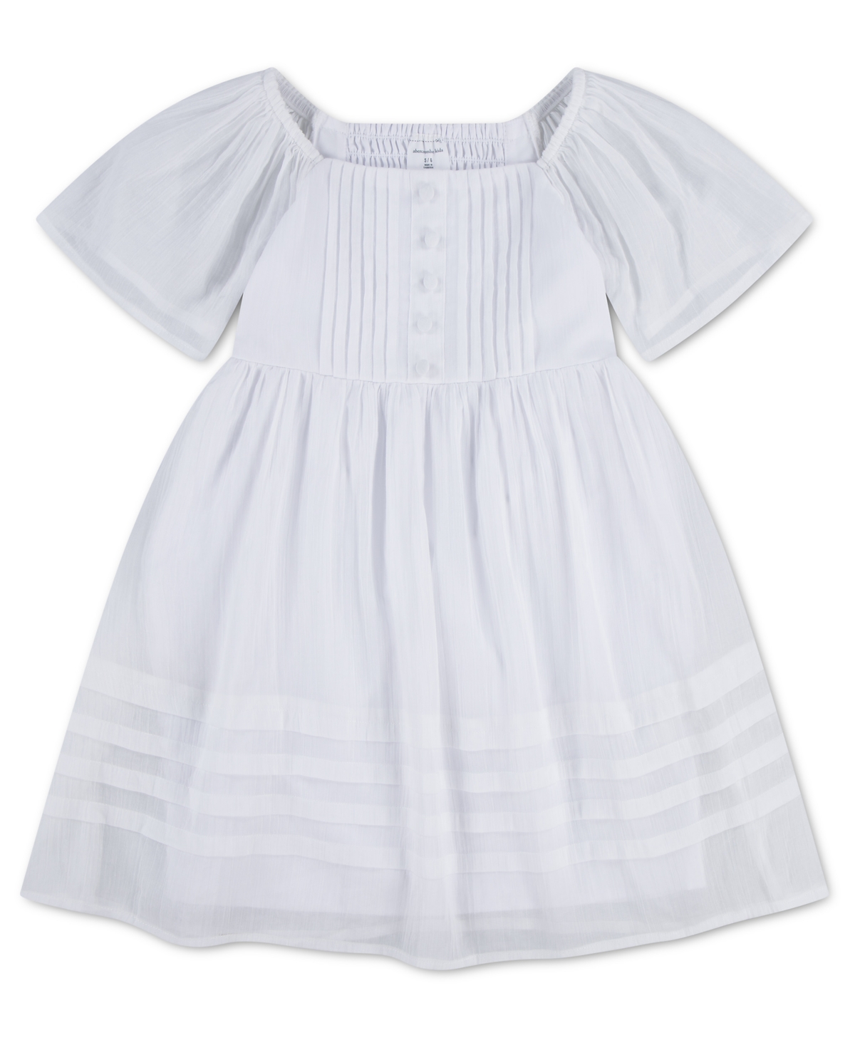 Click here for abercrombie kids Girls Pintuck Square Neck Mini Dr... prices