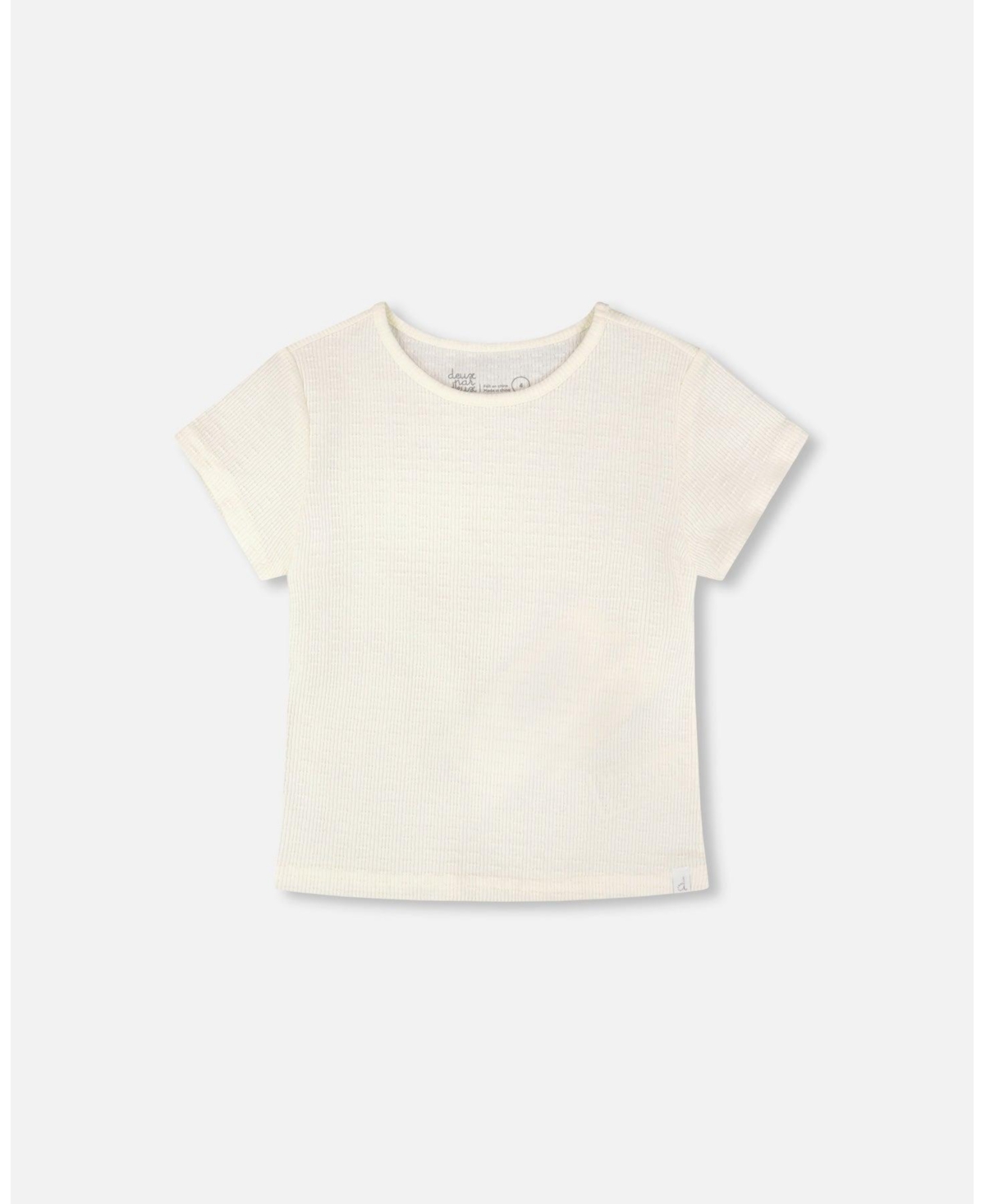 Click here for Deux par Deux Baby Girls Crinkle Jersey T-Shirt -... prices