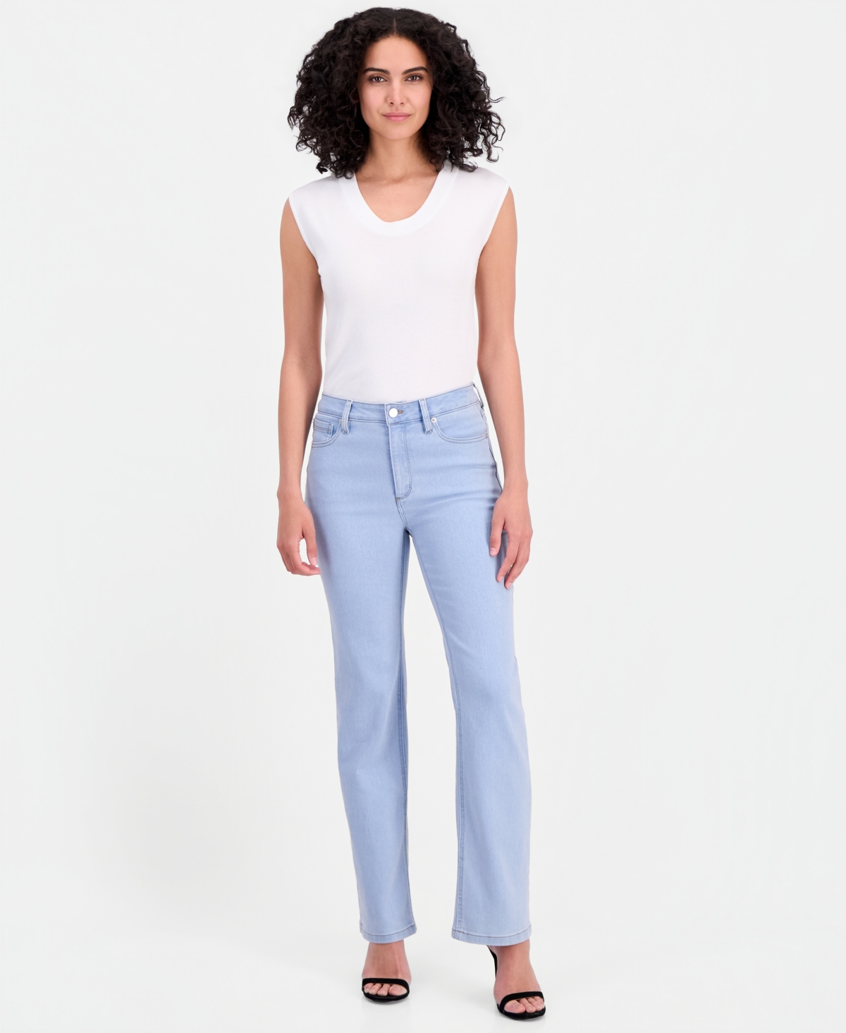 Click here for Anne Klein Womens Leo Bootcut Jeans - Huntington W... prices