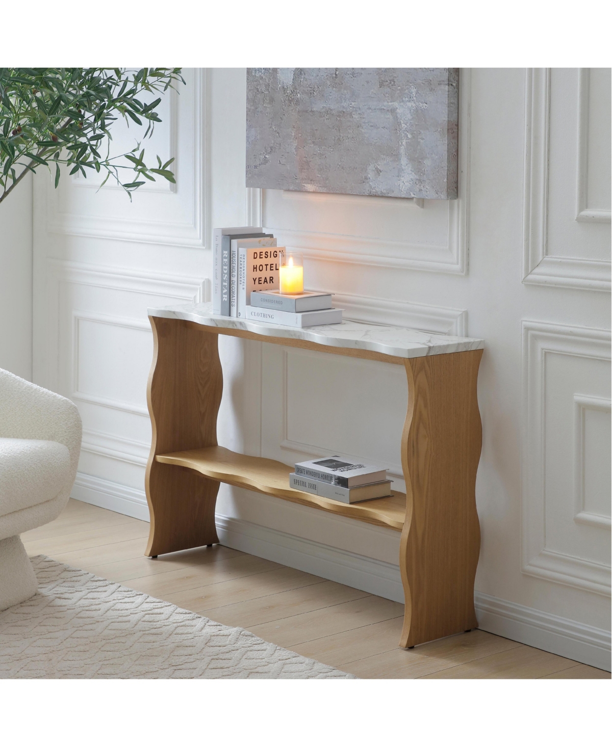 Click here for Boyel Living 47.24" Whisper of Waves Modern C... prices