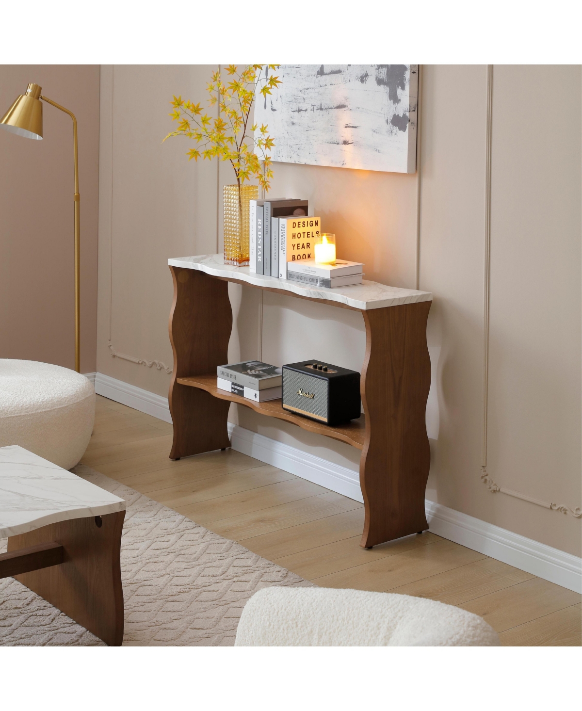 Click here for Boyel Living 47.24" Whisper of Waves Modern C... prices