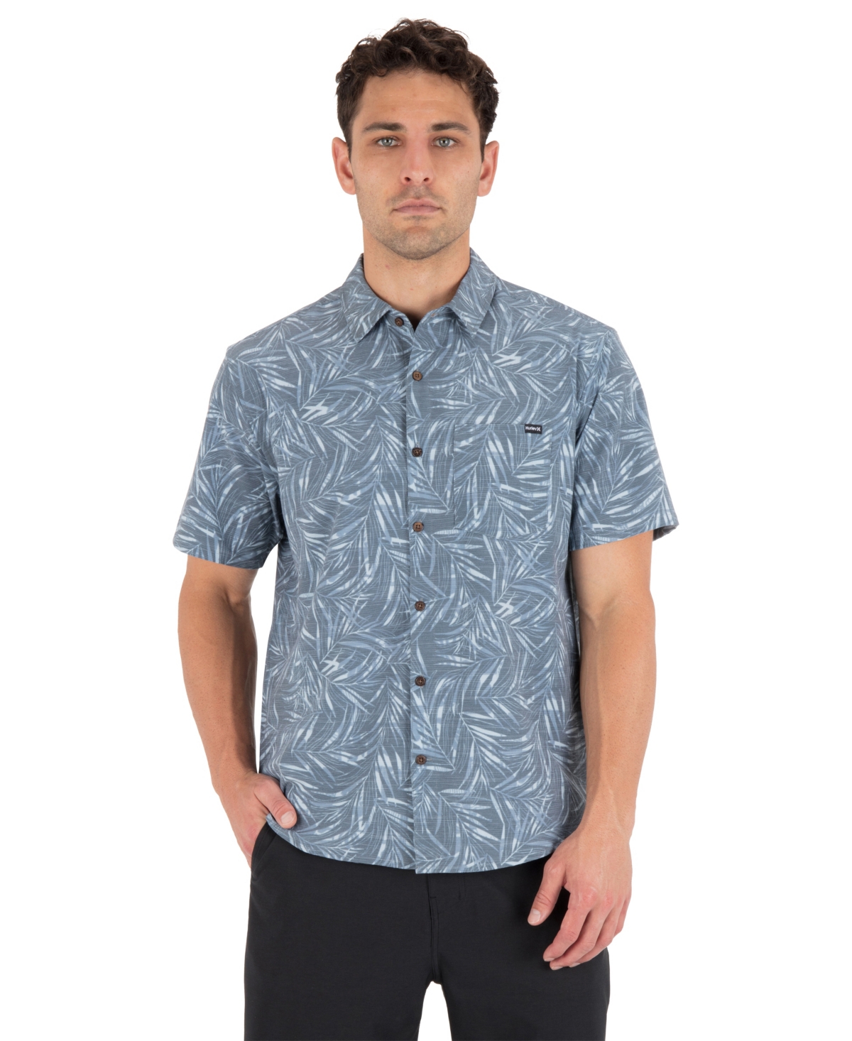 Click here for Hurley Mens Classic-Fit Button Down Collar Shirt -... prices